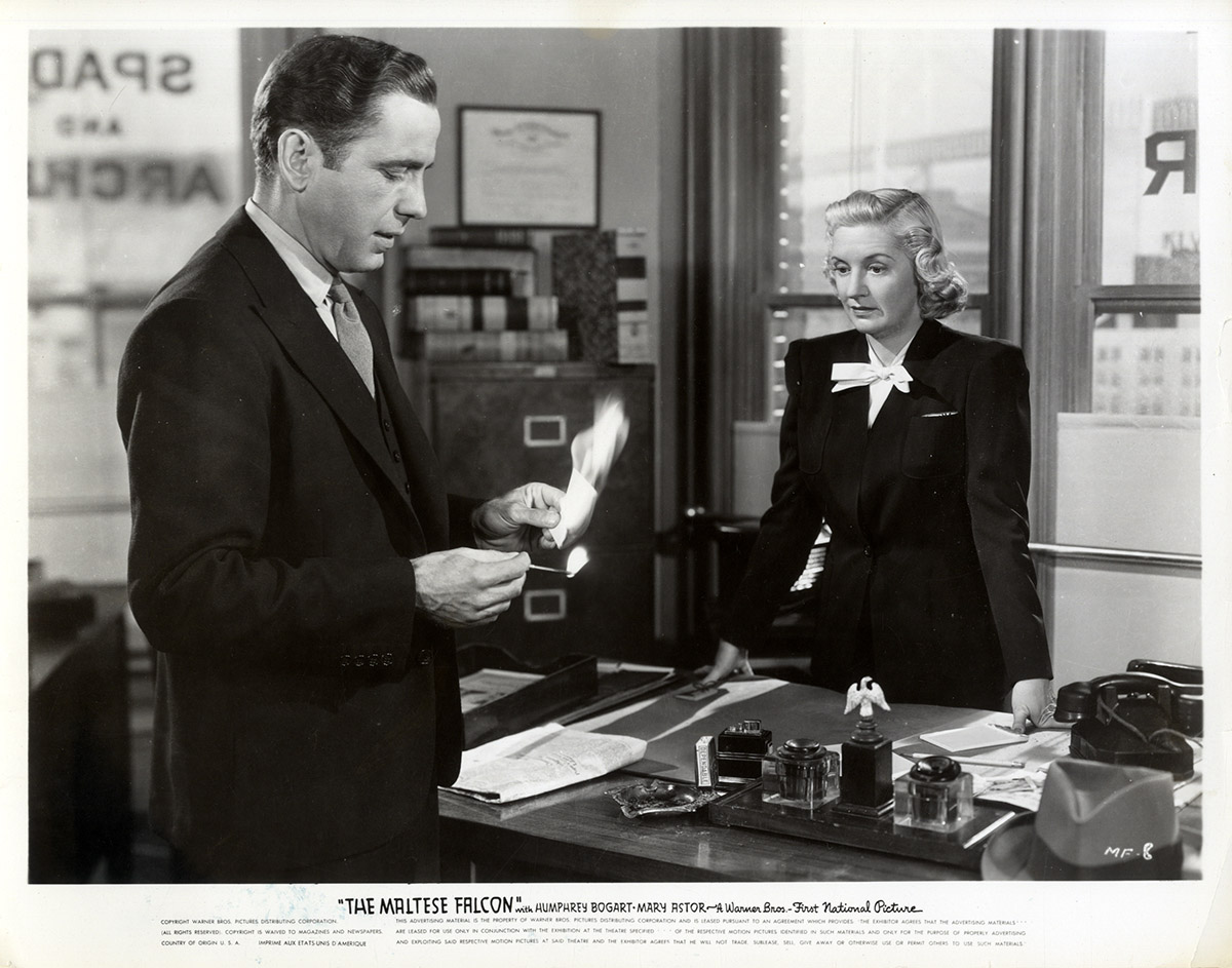 MALTESE FALCON, THE (1941) Photo of Humphrey Bogart, Lee Patrick Warner ... MALTESE FALCON, THE (1941) Photo of Humphrey Bogart, Lee Patrick Warner ...