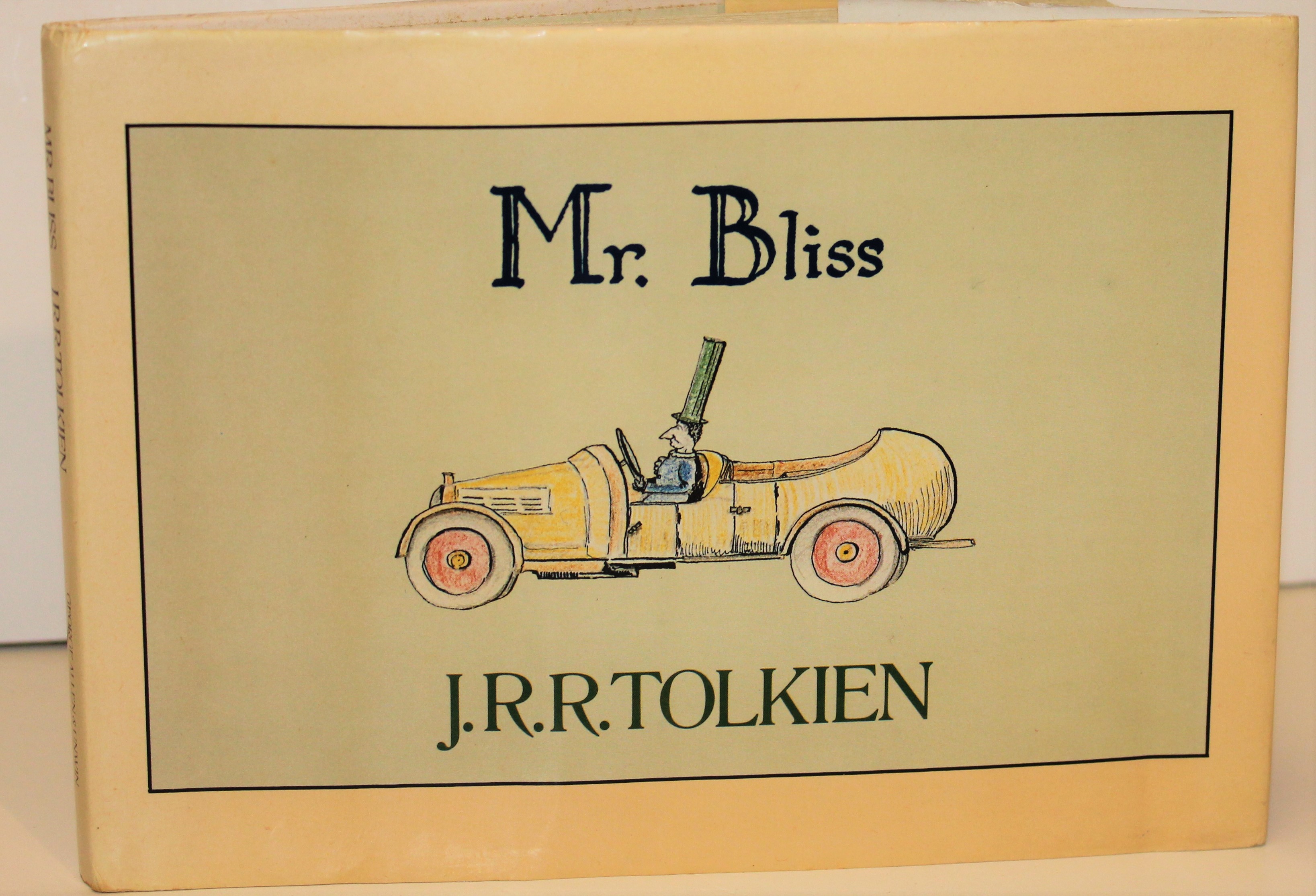 Mr. Bliss, 1st/ 1st by J.R.R. Tolkien: Near Fine Hardcover (1982) 1st ...