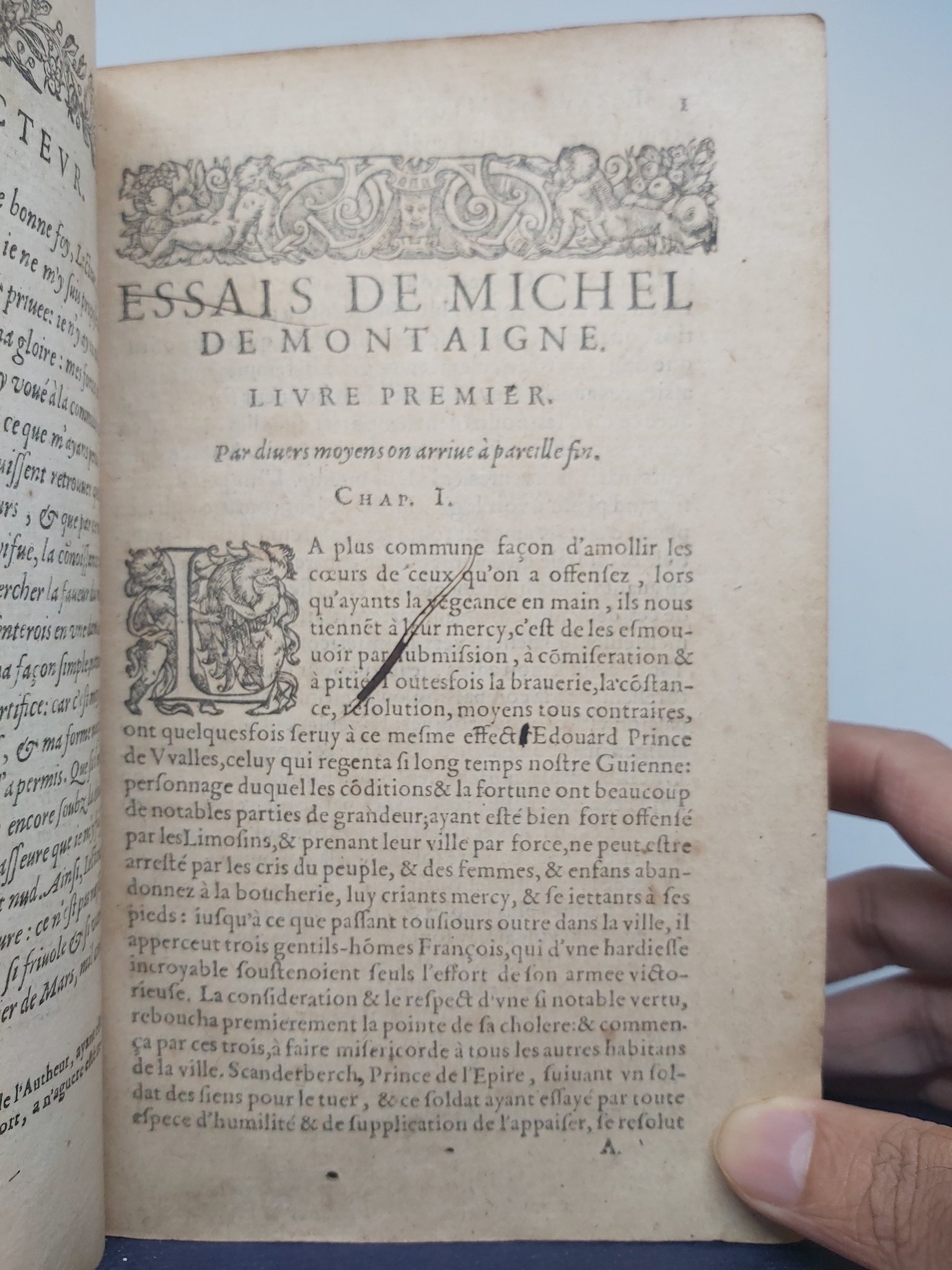 Les essais Edition nouvelle, prise sur l'exemplaire trouve apres le ...