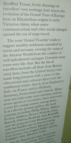 THE GRAND TOUR by GEOFFREY TREASE , Author, Playwright , Scriptwriter ...