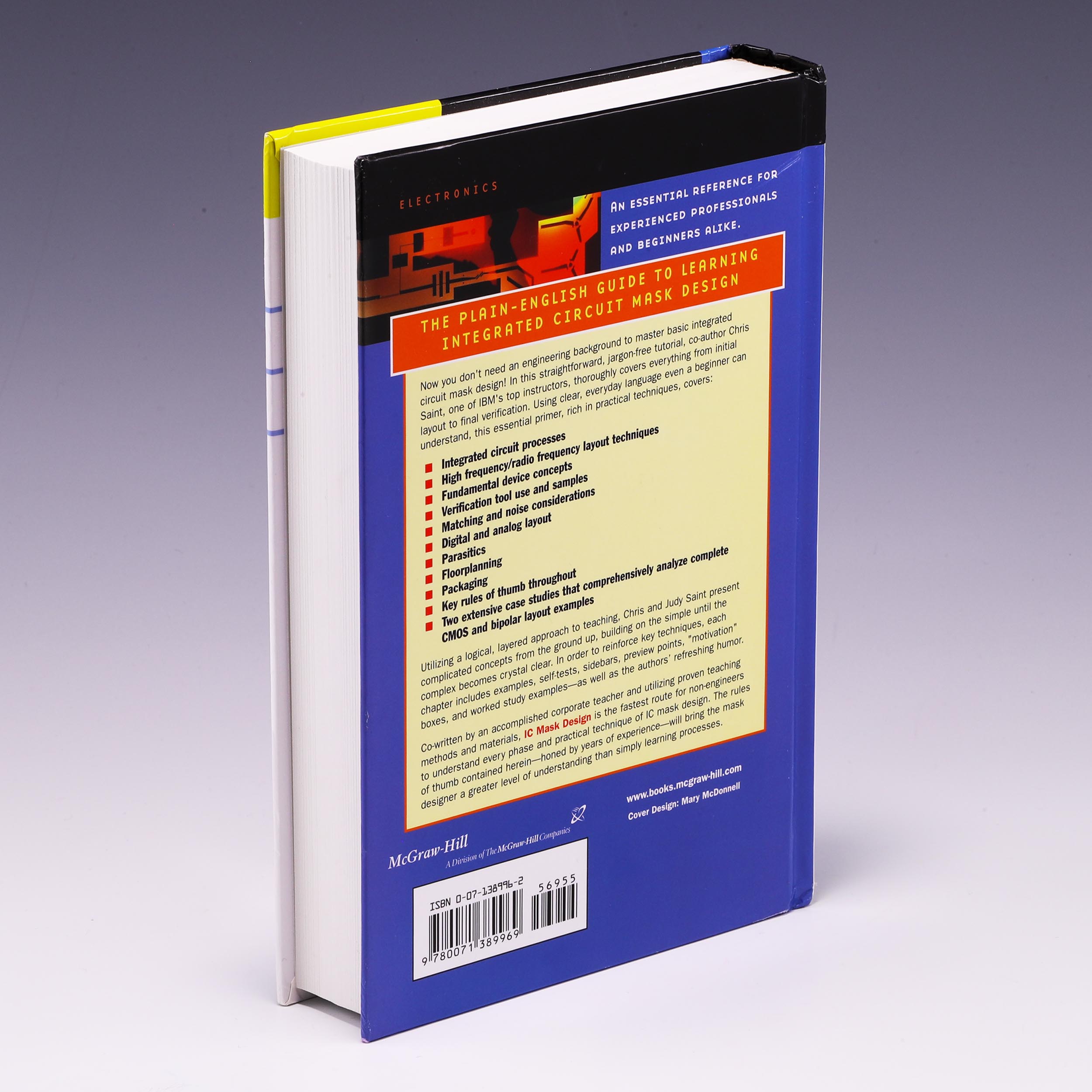 IC Mask Design: Essential Layout Techniques by Christopher Saint & Judy ...