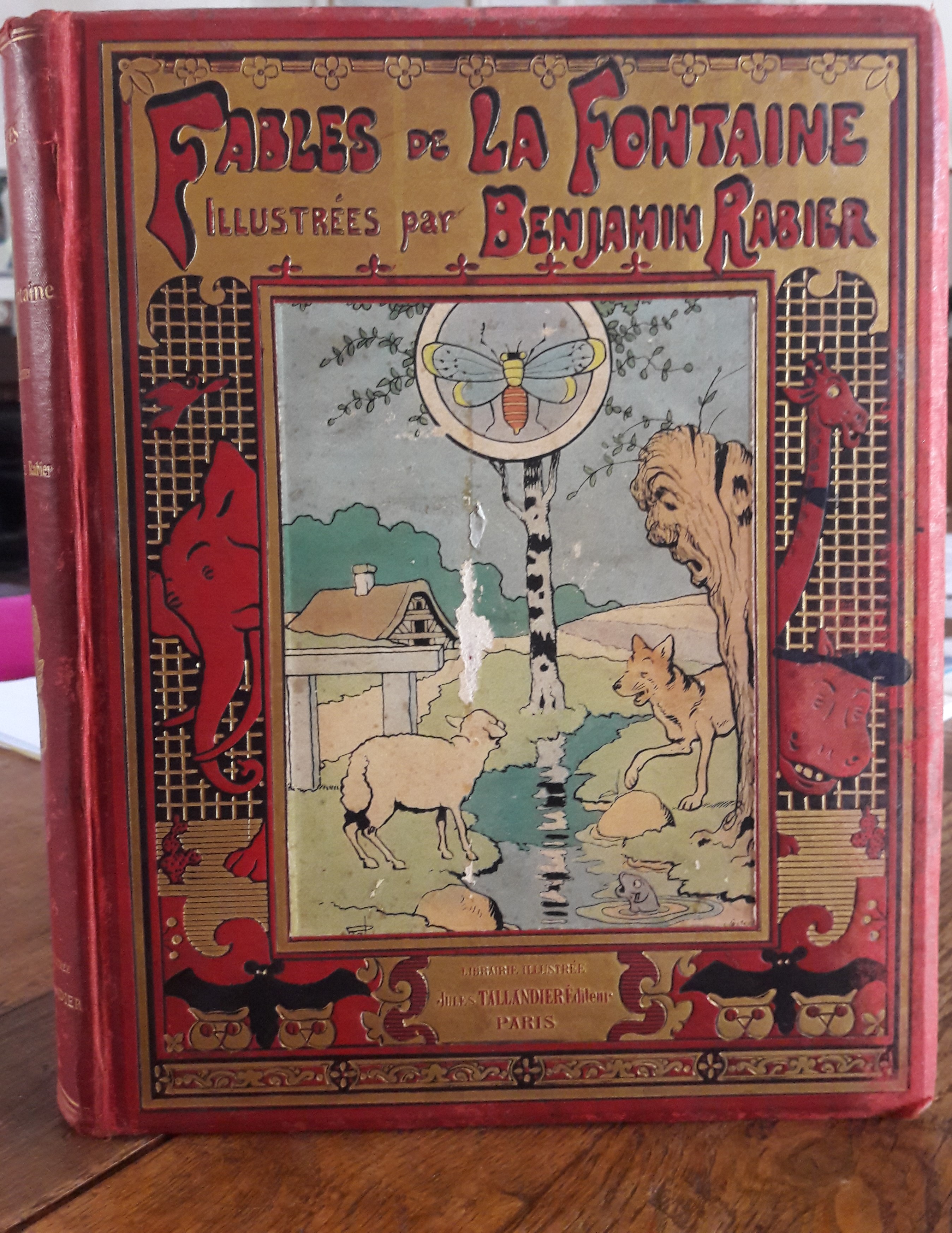 Fables de La Fontaine illustrées par Benjamin Rabier | Barnebys