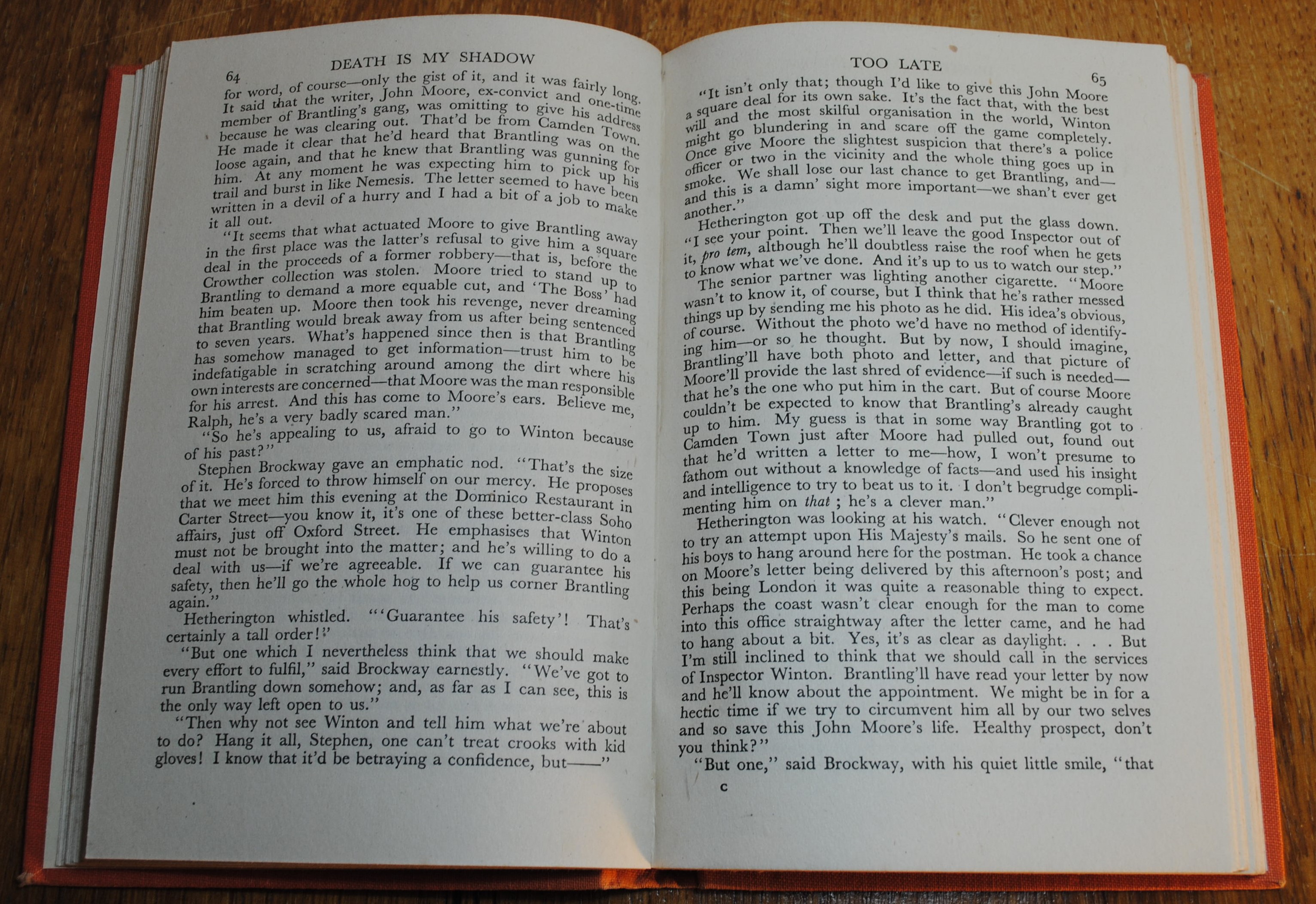 DEATH IS MY SHADOW by JAMES CORBETT: Very Good Hardcover (1947) 1st ...