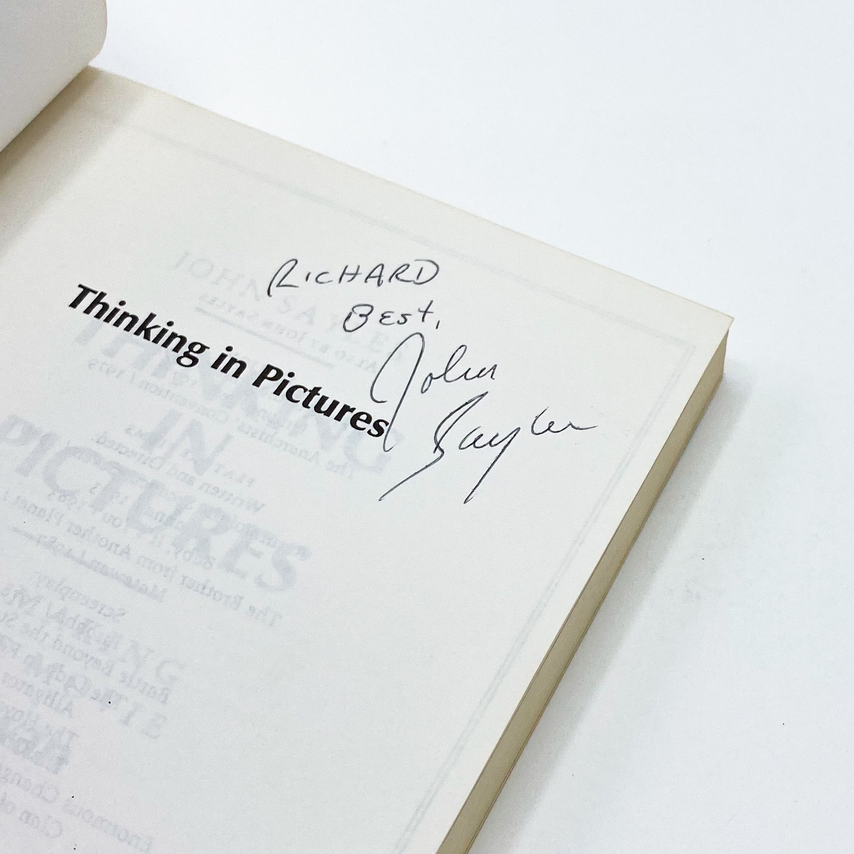 THINKING IN PICTURES : The Making of the Movie Matewan by Sayles, John ...