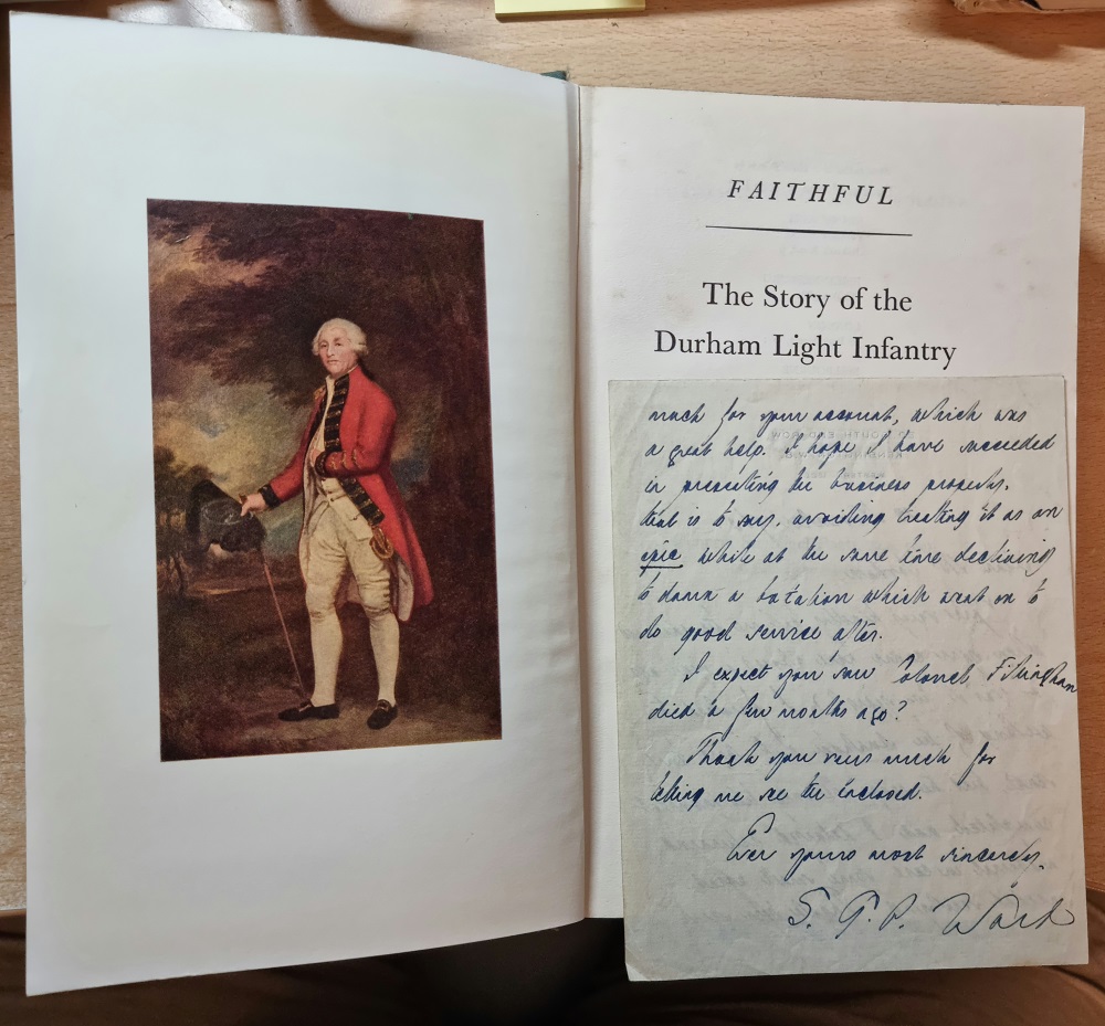 Faithful The Story Of The Durham Light Infantry by S. G. P. Ward, with ...