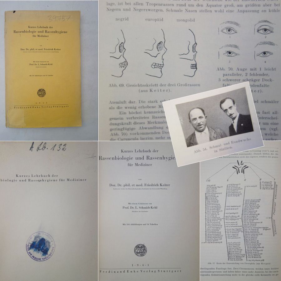 Kurzes Lehrbuch der Rassenbiologie und Rassenhygiene für Mediziner. Von ...