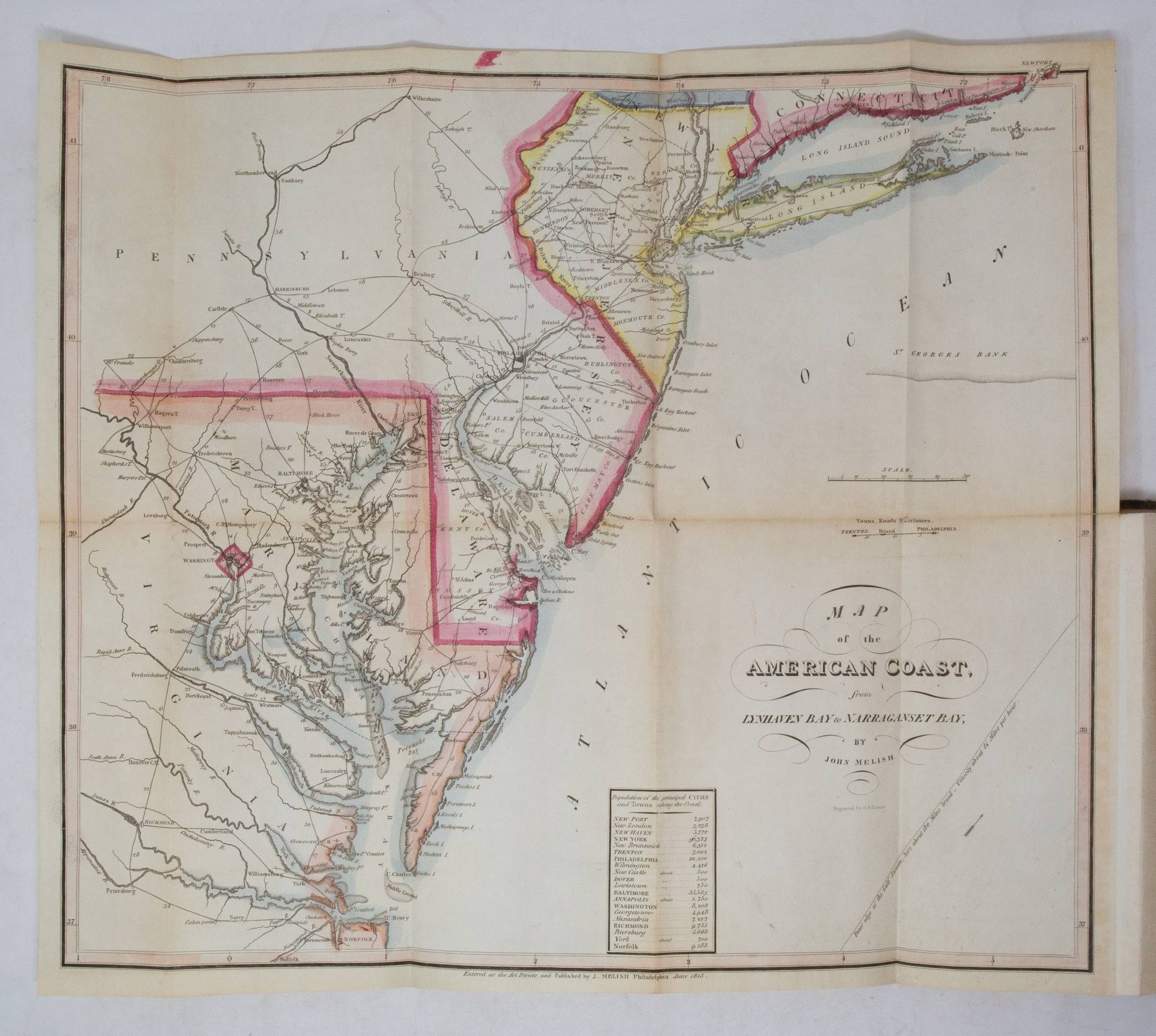 A Military and Topographical Atlas of the United States; including the ...