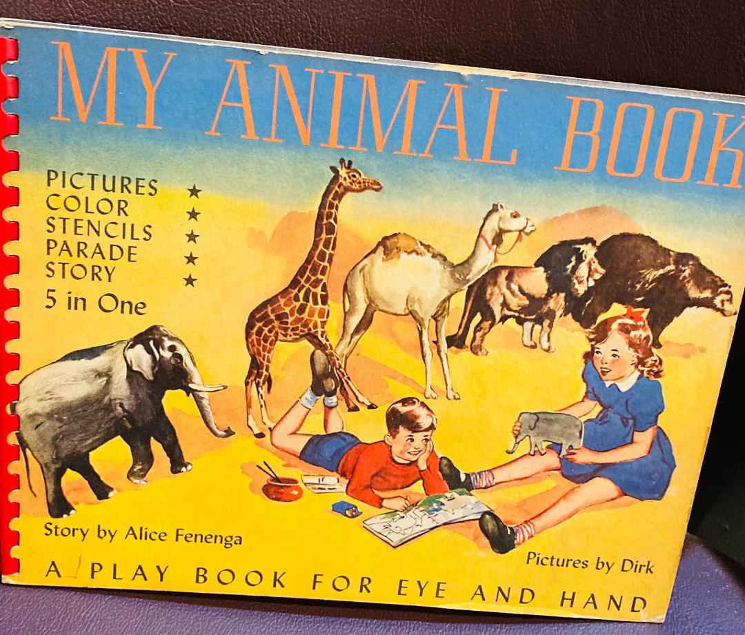 My Animal Book A play book for Eye and Hand by Fenenga, Alice: Near ...