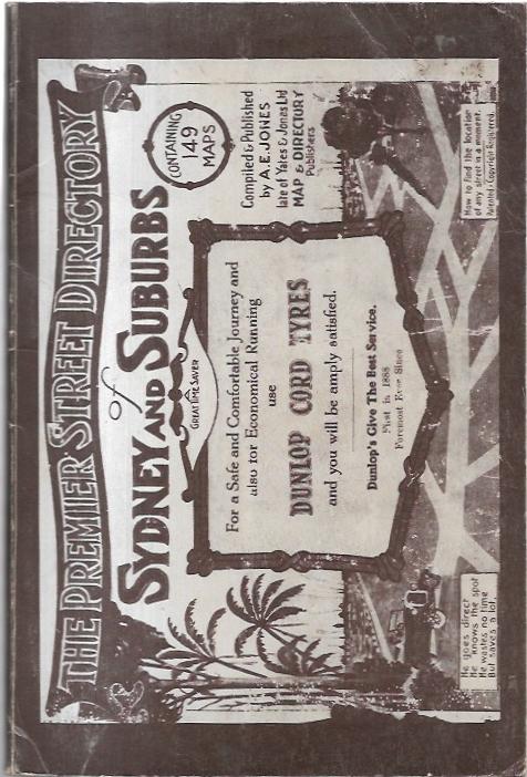 The Premier Street Directory of Sydney and Suburbs.: (1975) | City ...