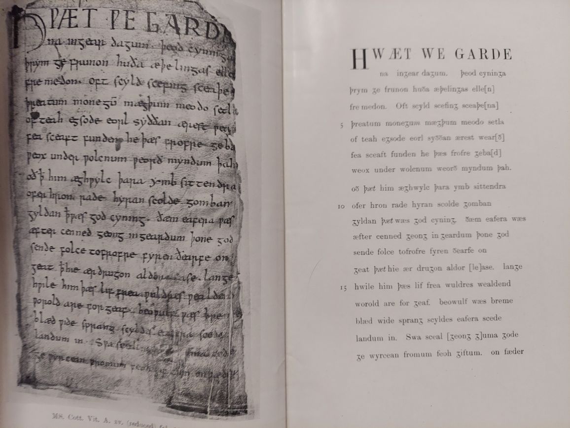 Beowulf with The Finnsburg Fragment by Wyatt, A.J. (revised By R.W ...