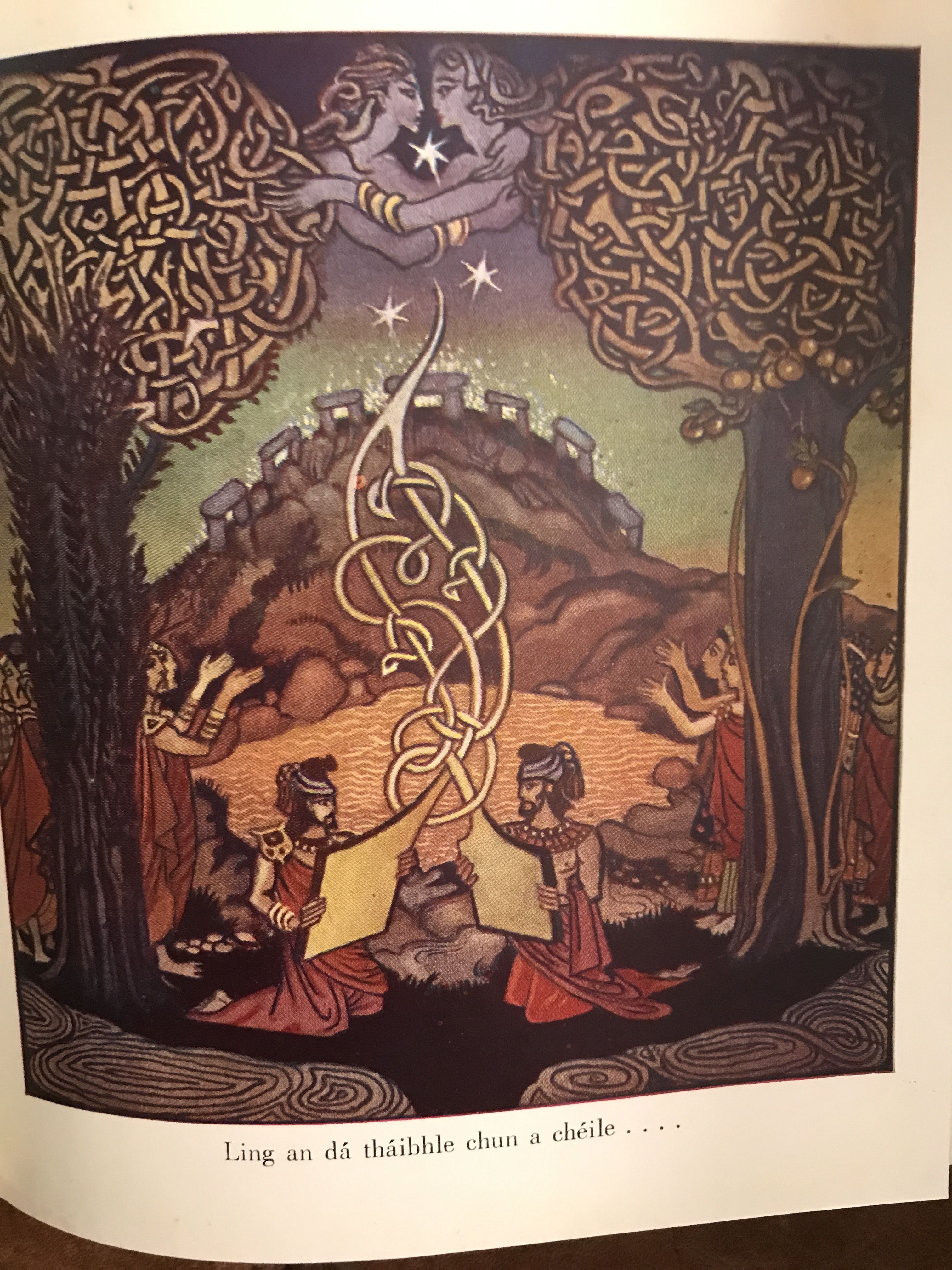 Scealaiocht Na Rithe Six Tipped In Irish Color Plates Micheal Mac ...