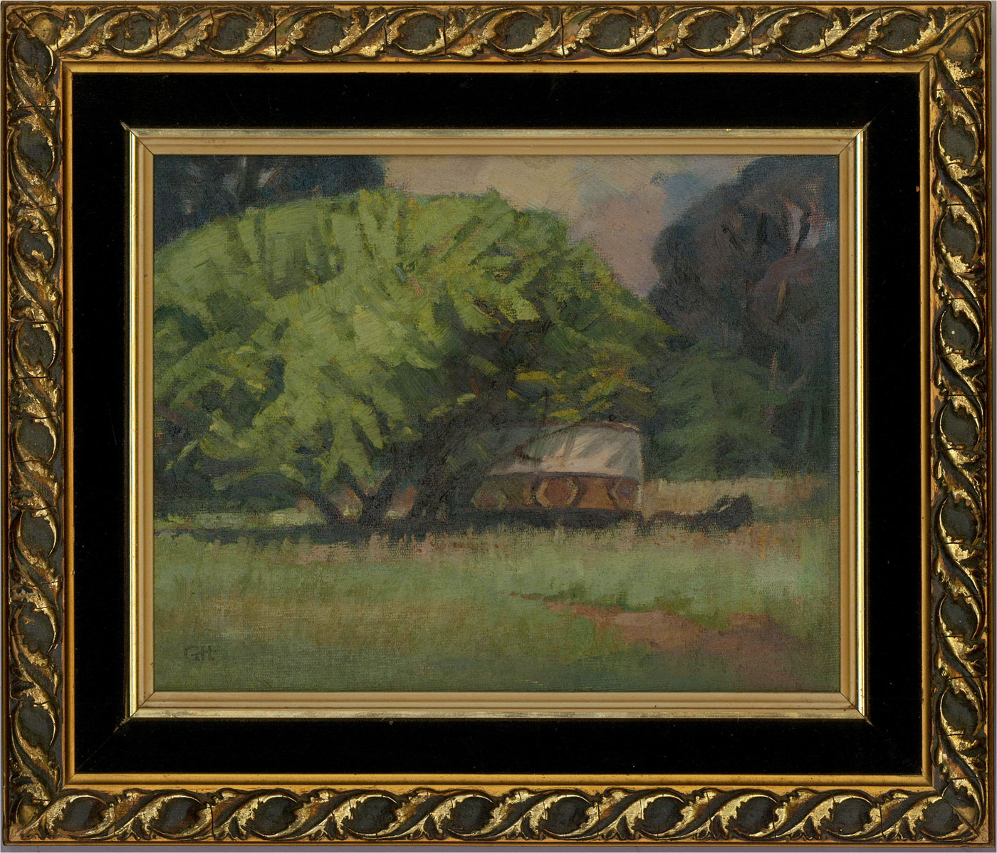 G Halstead - 2000 Oil, Golden Harvest Park, South Africa by G Halstead ...