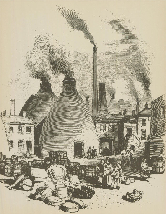 Early 20th Century Lithograph - Industrial Town: Art / Print / Poster ...