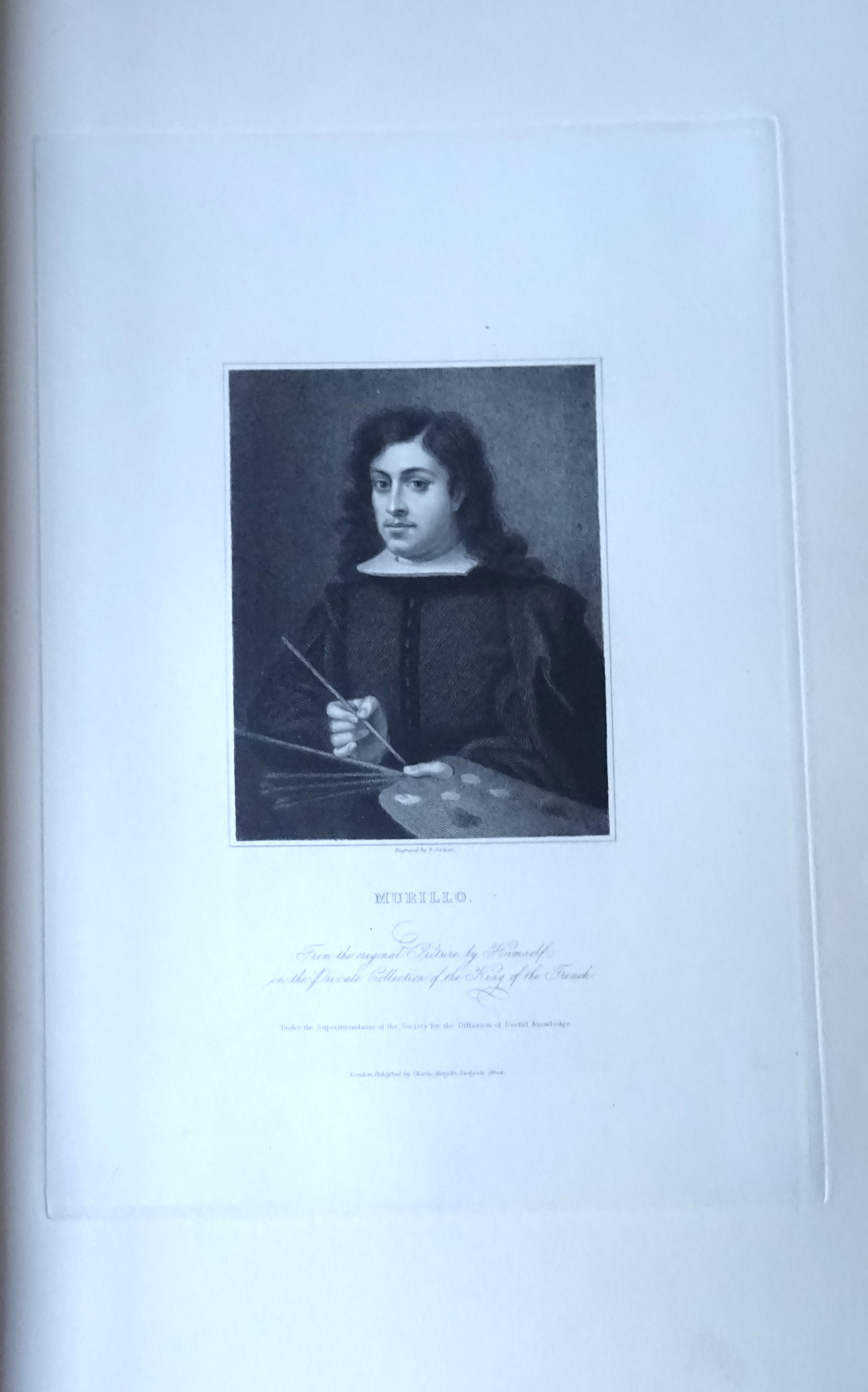 Murillo. Original Proof Engraving/Print on Indian paper. by Murillo ...