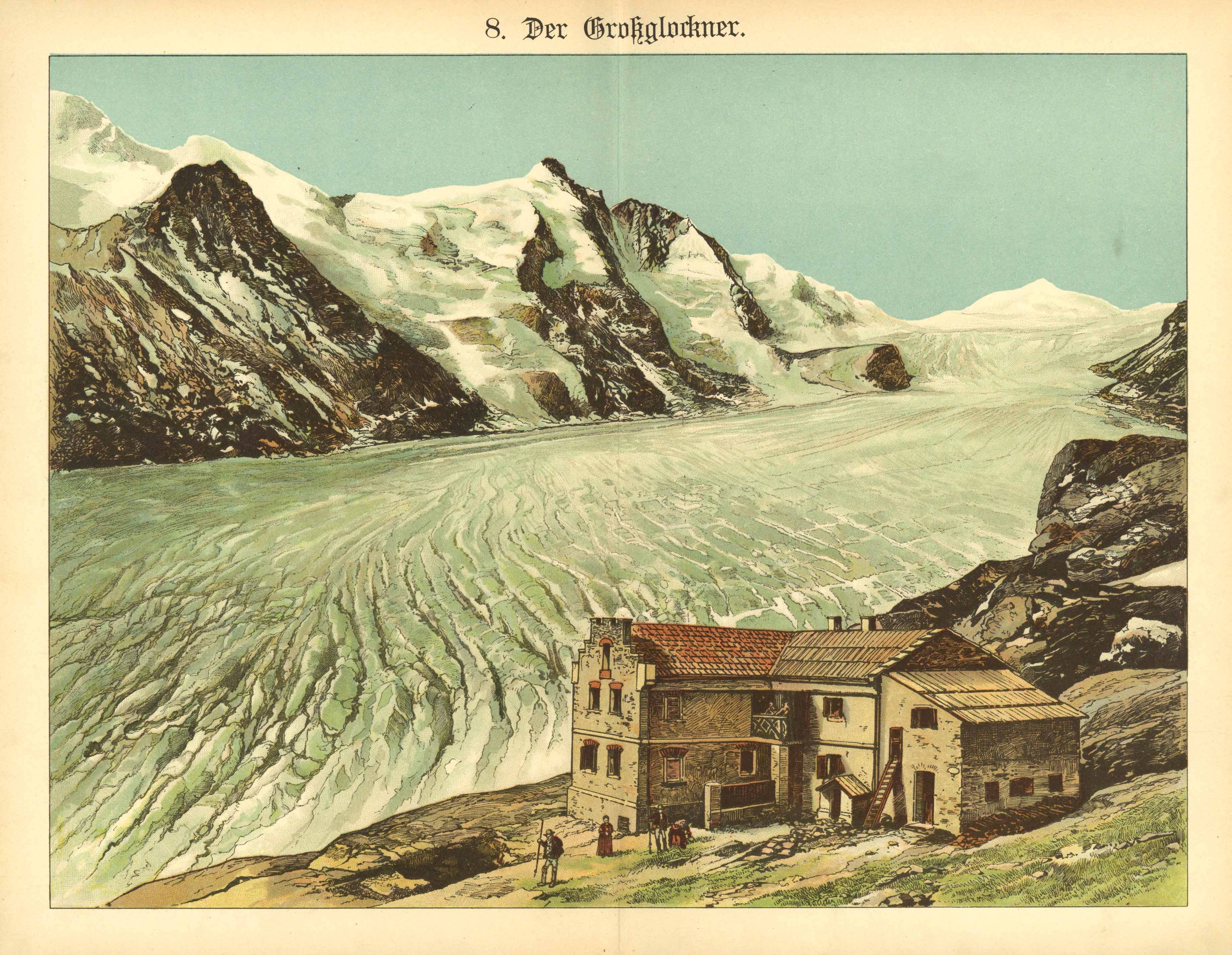 Blick auf den Großglockner ('Der Großglockner'). by GROSSGLOCKNER ...