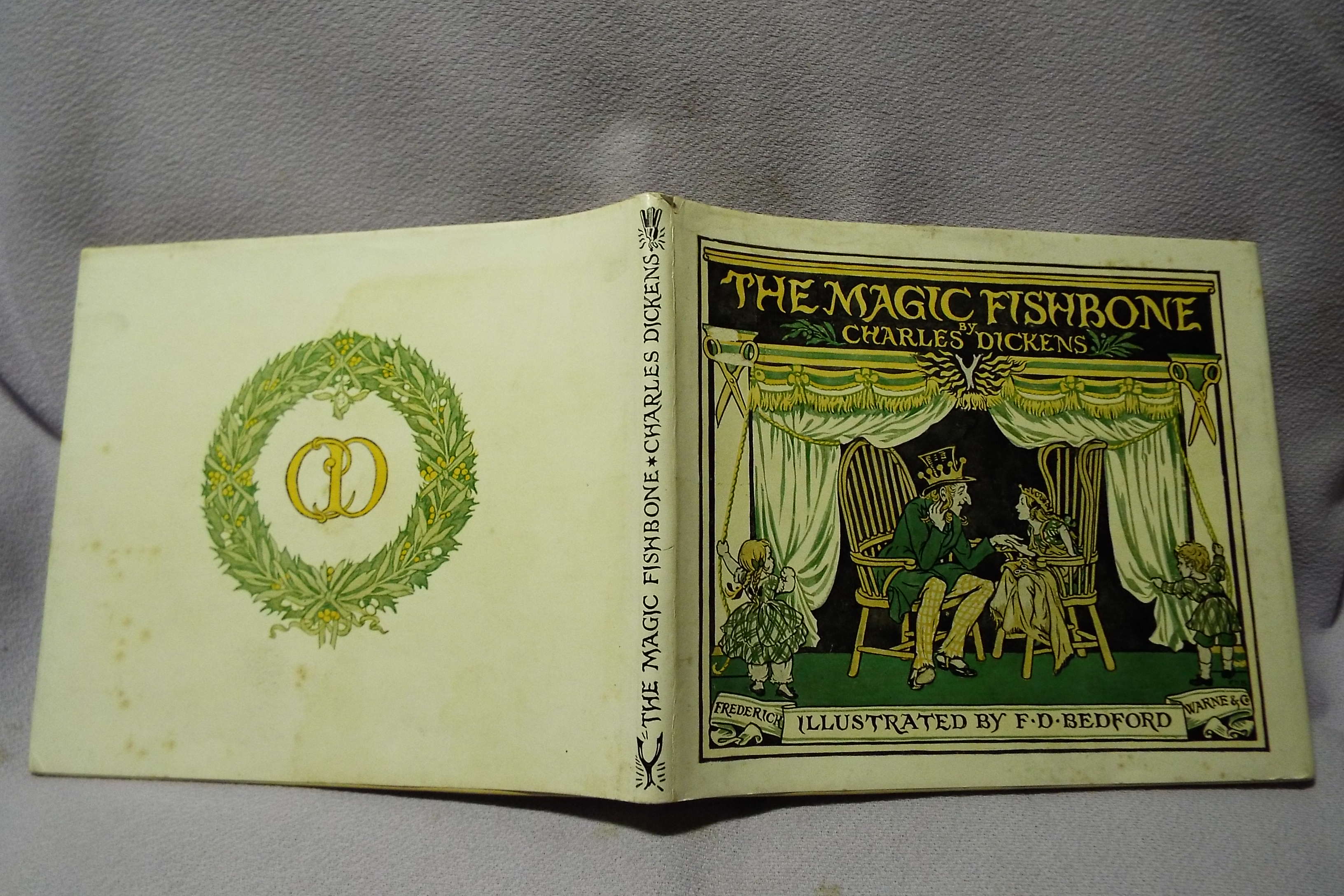 The Magic Fishbone : Illustrated by F. D. Bedford : Reprint by Dickens ...