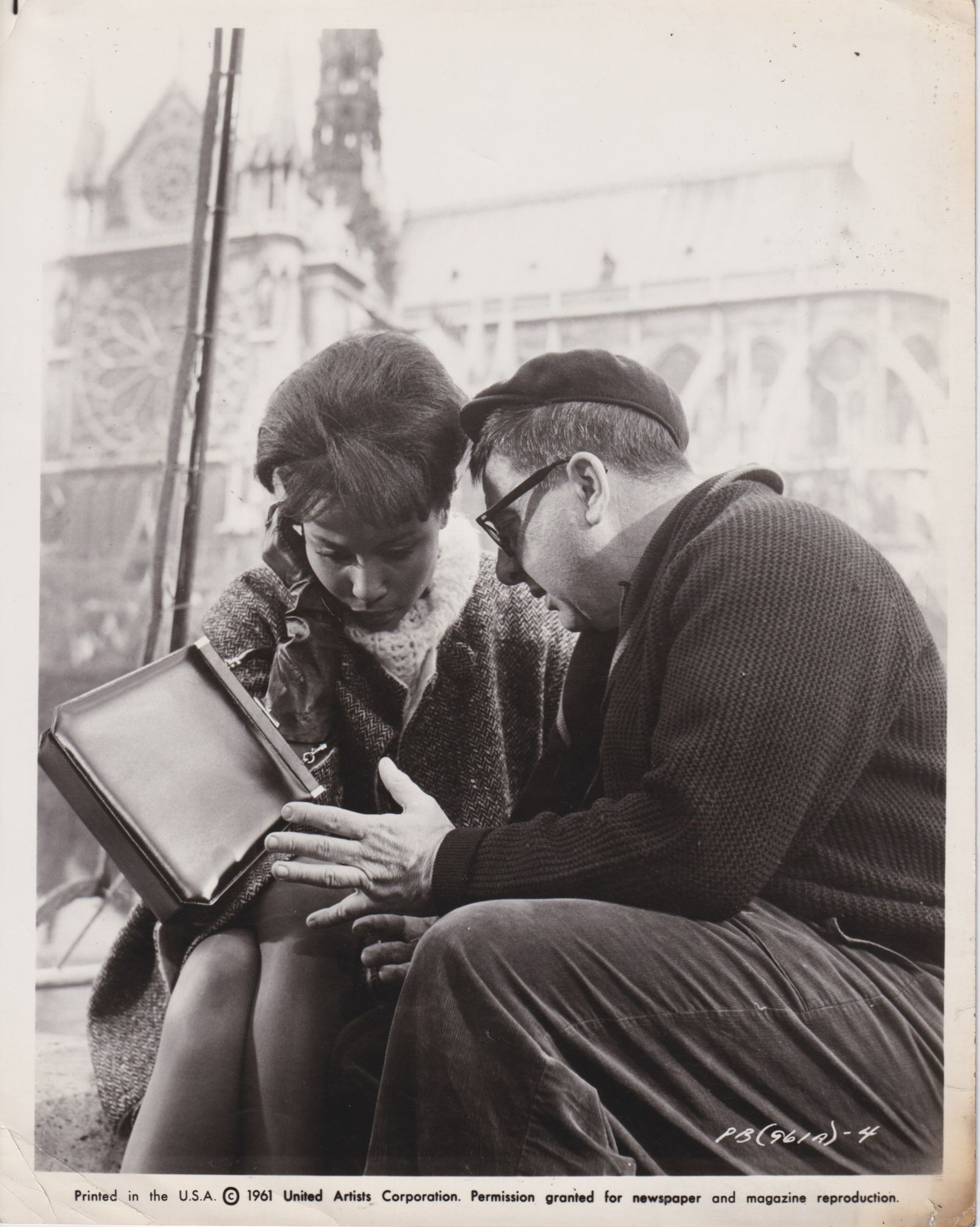 Paris Blues (Original photograph of Martin Ritt and Diahann Carroll on ...