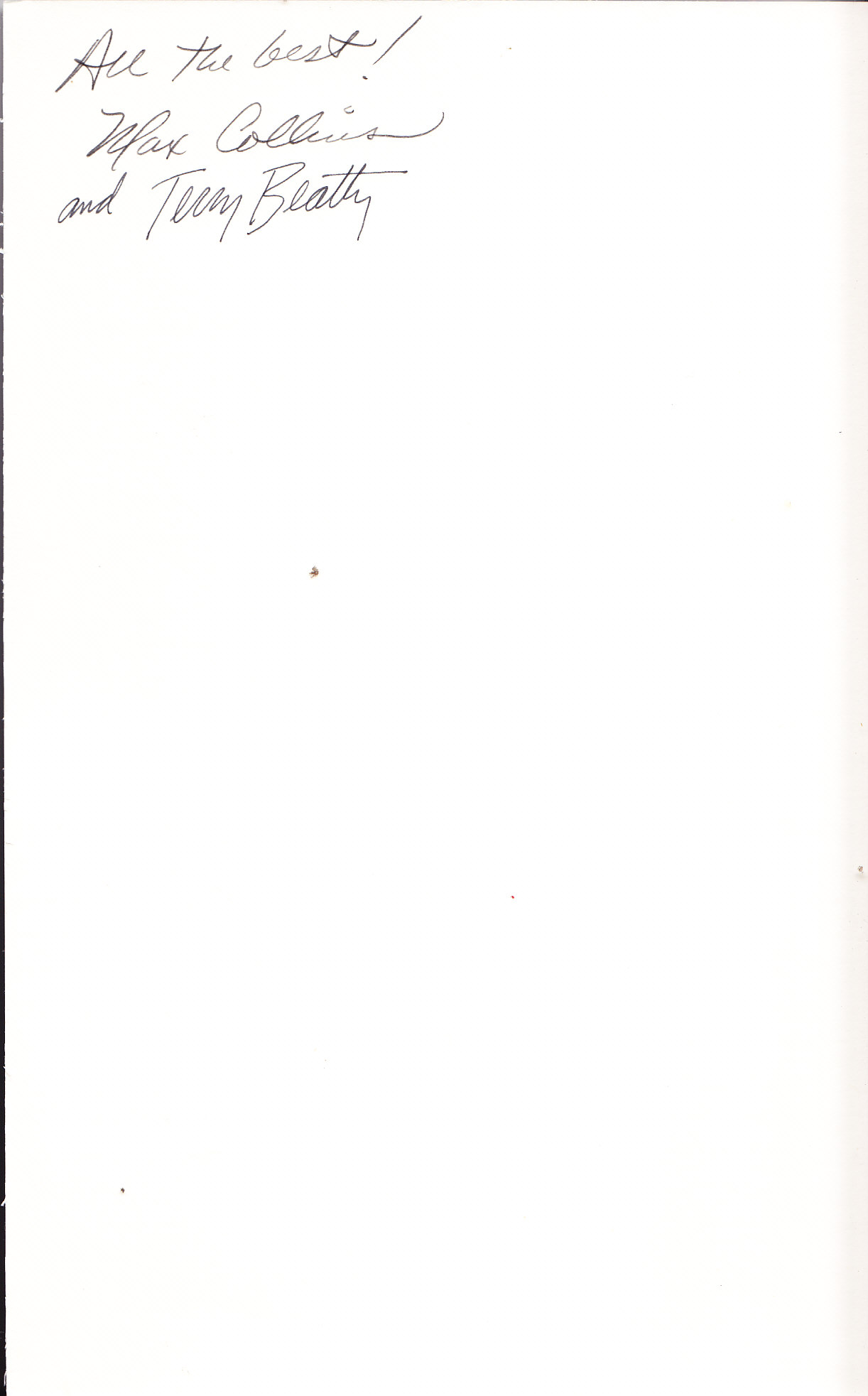 The Files of Ms. Tree Volume One by Collins, Max Allan & Terry Beatty ...