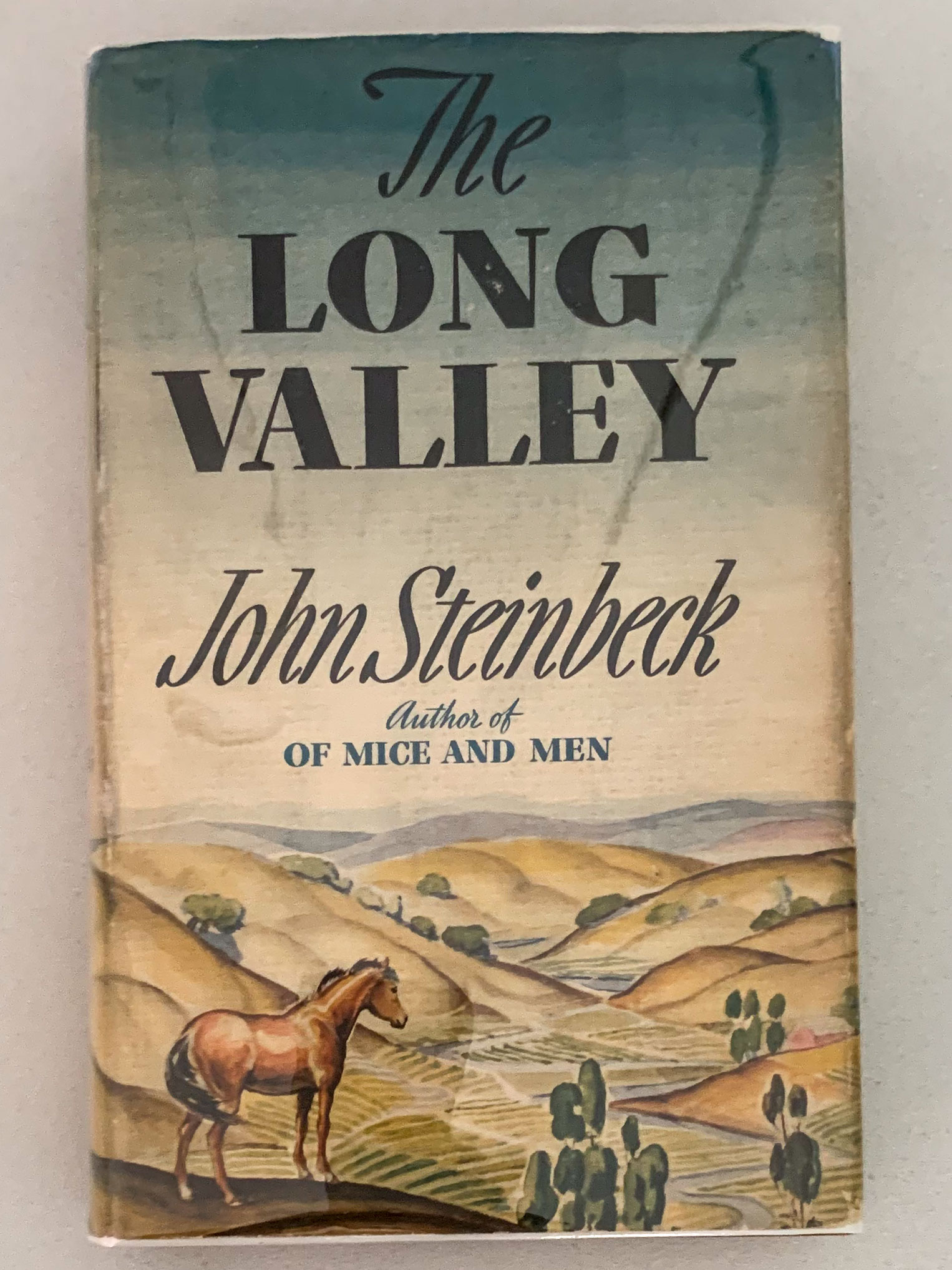The Long Valley by John Steinbeck: Near Fine Hardcover (1938) 1st ...