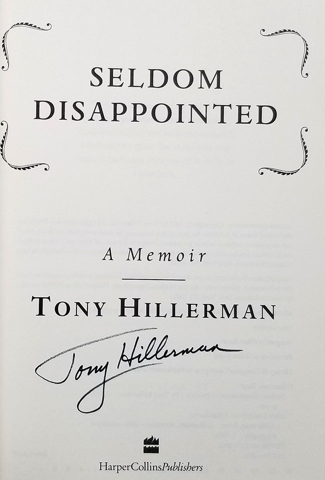 Seldom Disappointed: A Memoir. (Signed Copy with Original Drawing by ...