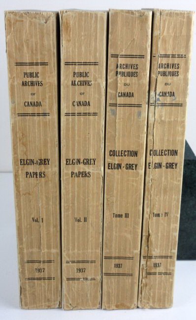 The Elgin-Grey Papers 1846-1852 in Four Volumes, Volume I-IV Edited ...