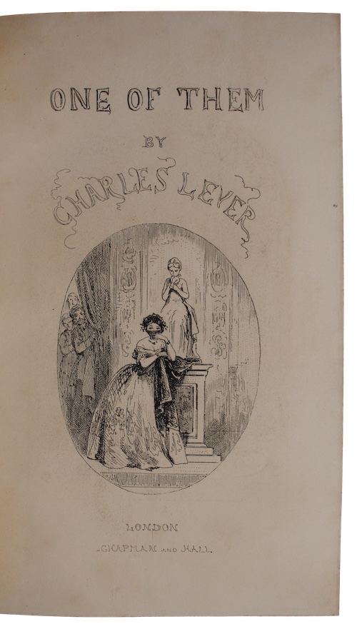 One of them by LEVER, Charles: (1861) First edition. | Antiquates Ltd ...