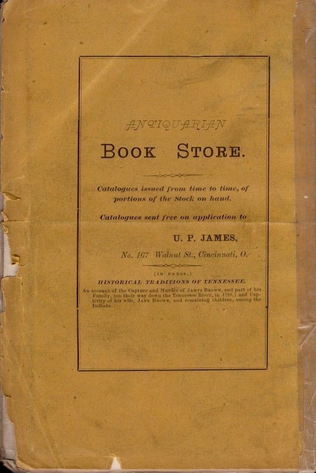 Indian Atrocities. Narratives of the Perils and Sufferings of Dr ...