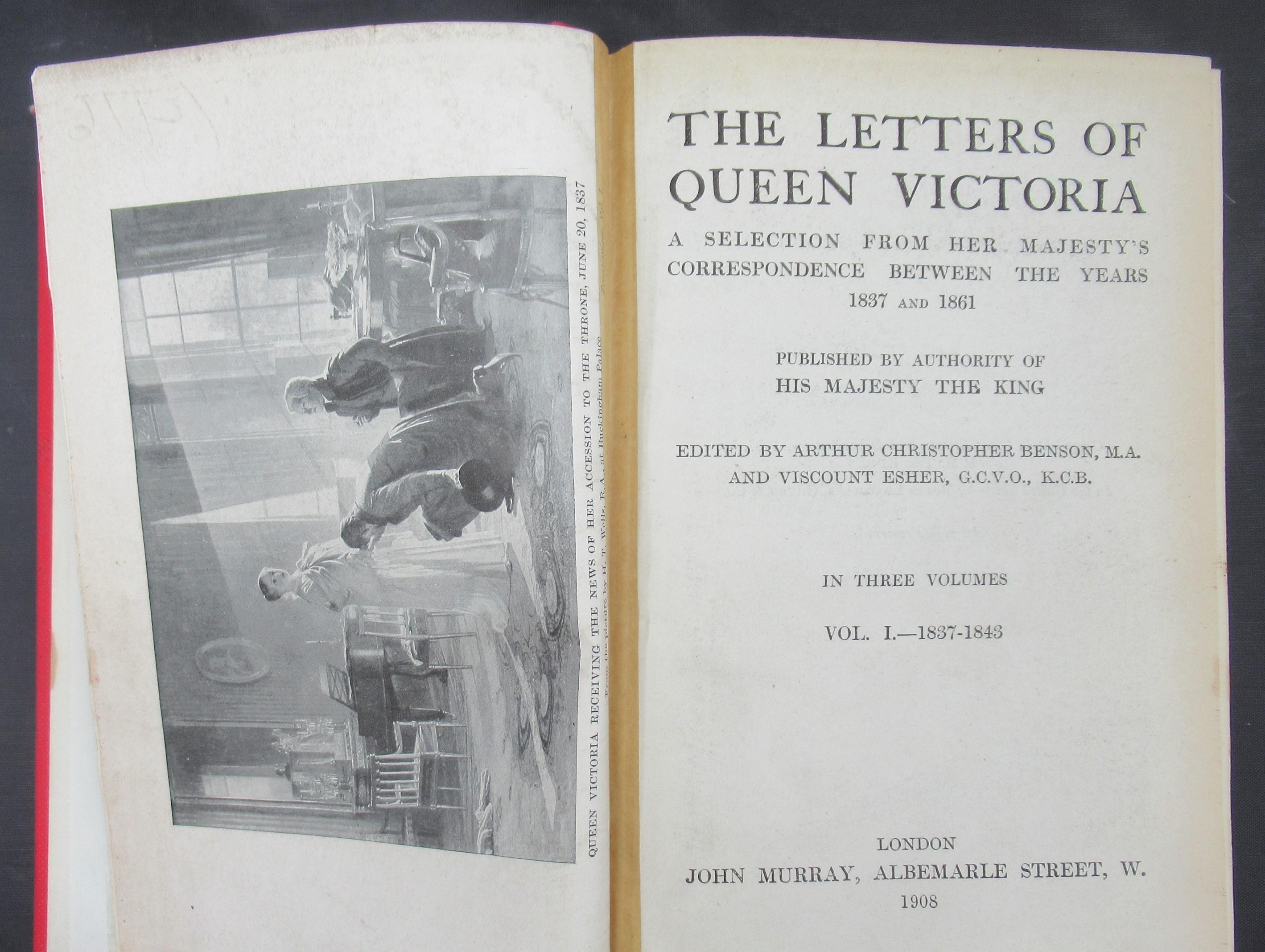 THE LETTERS OF QUEEN VICTORIA: A Selection from Her Majesty's ...