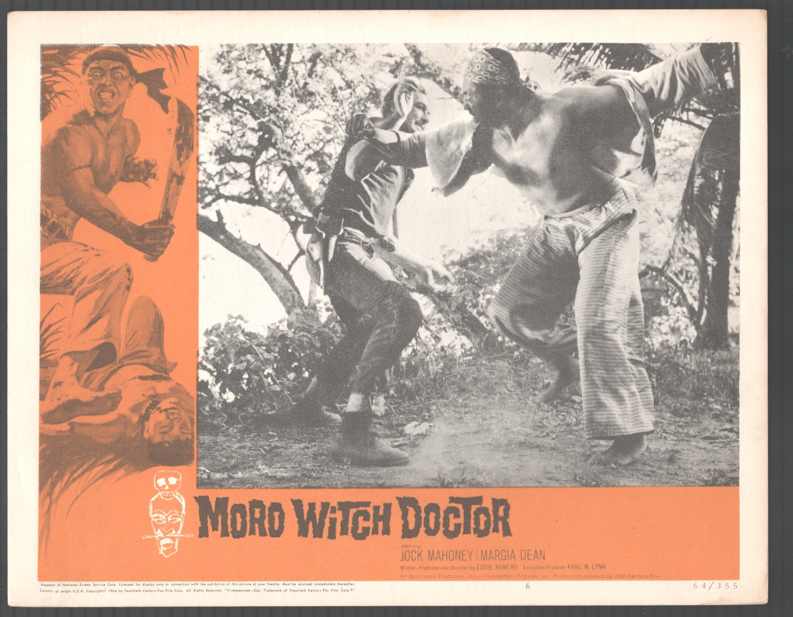 Moro Witch Doctor 11'x14' Lobby Card #6 Vic Diaz Reed Hadley MOVIES ...