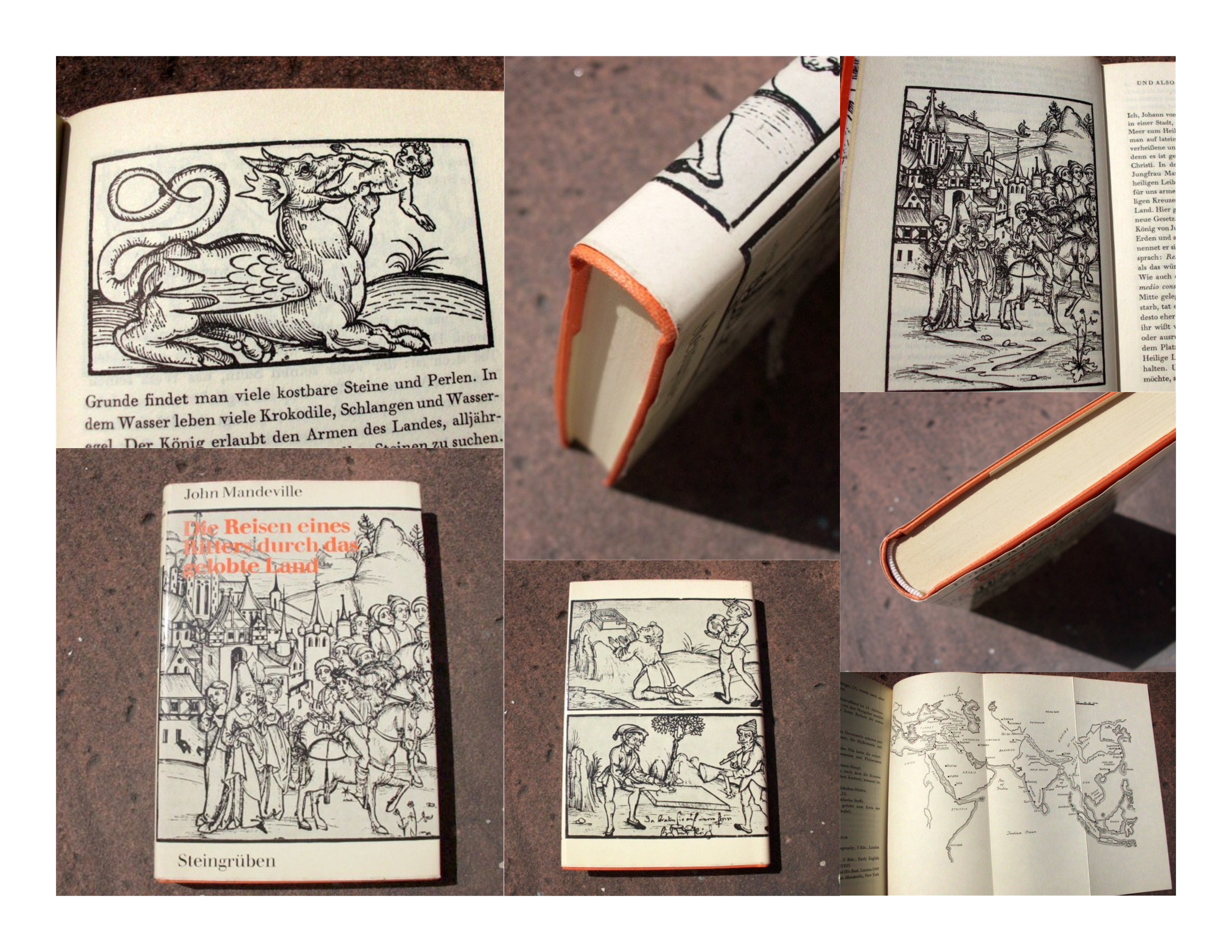 Die Reisen des Ritters John Mandeville durch das Gelobte Land, Indien ...