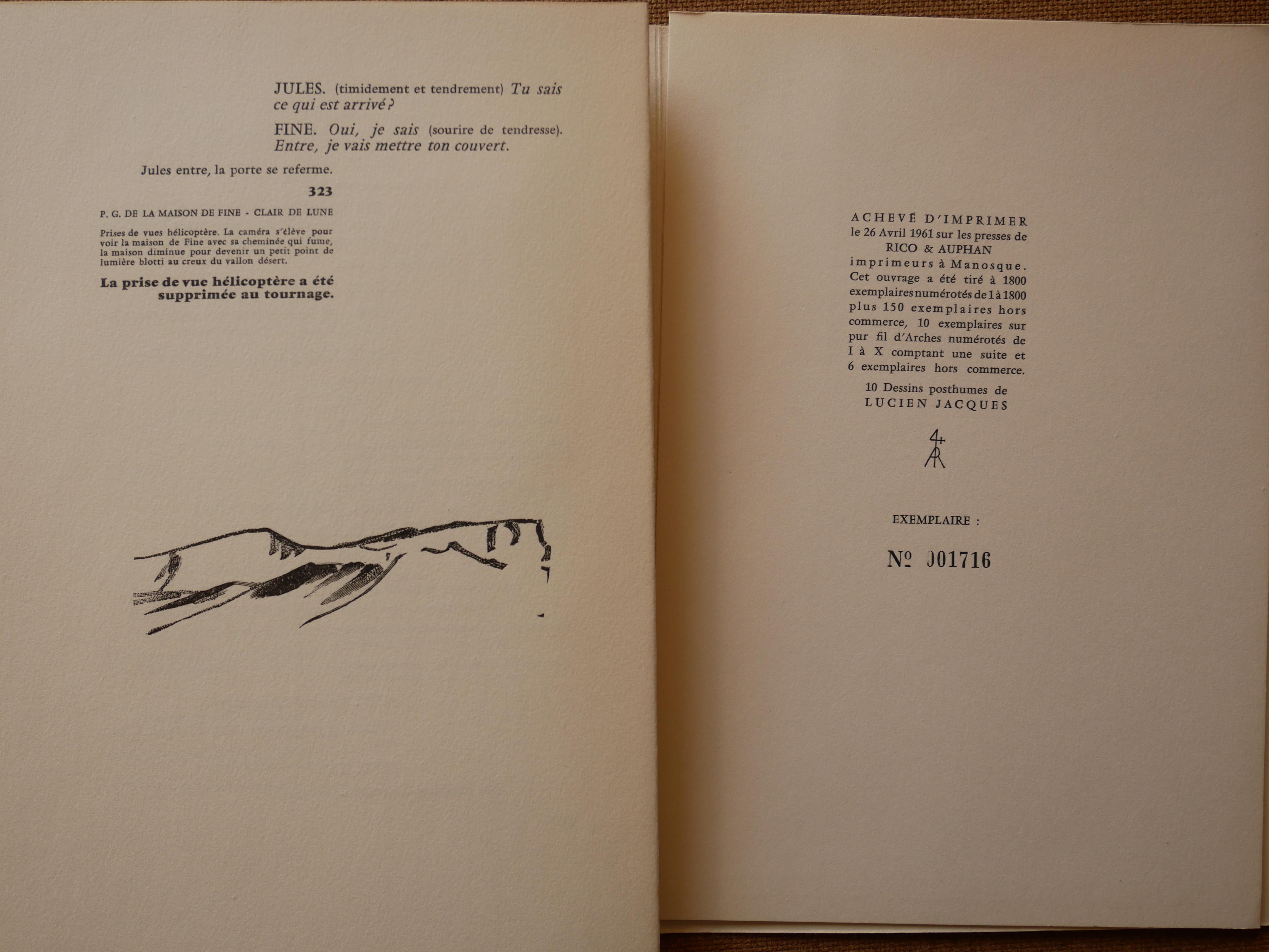 Cresus by Jean Giono: Comme neuf Couverture rigide (1961) Edition ...