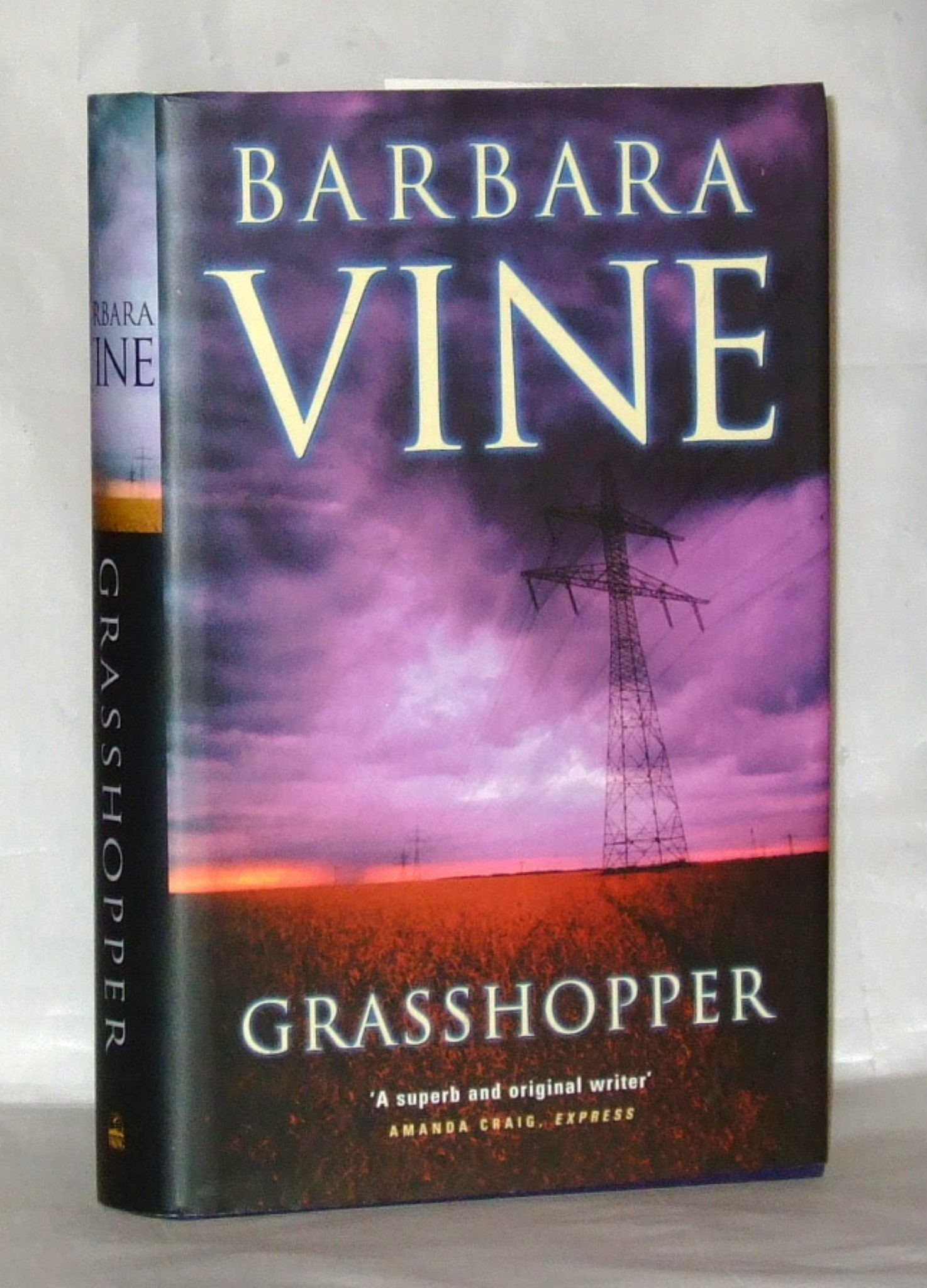 Grasshopper By Barbara Vine Very Good Hardcover 2000 1st Edition Signed By Authors James