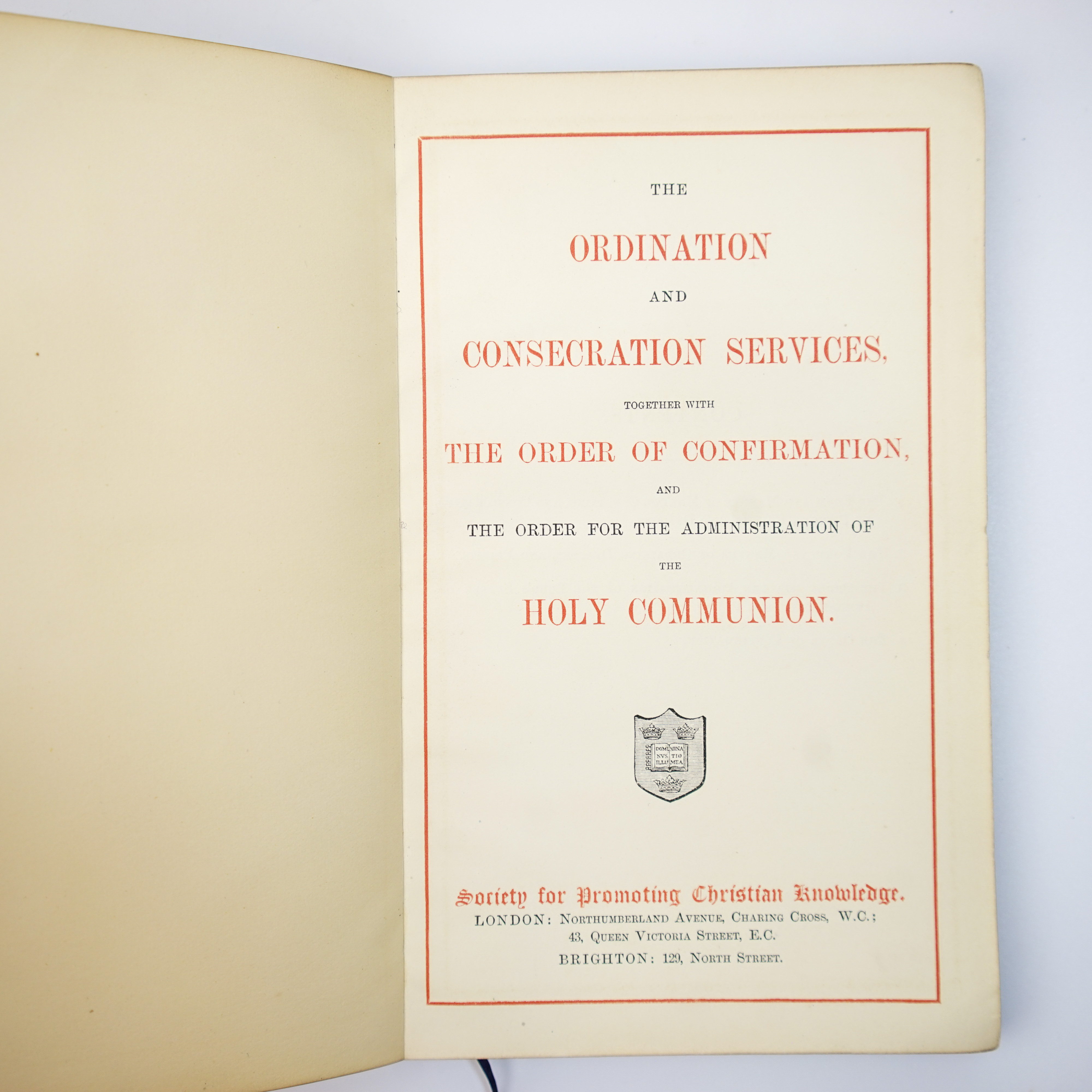 Ordinal; The Ordination And Consecration Services, Together With The ...