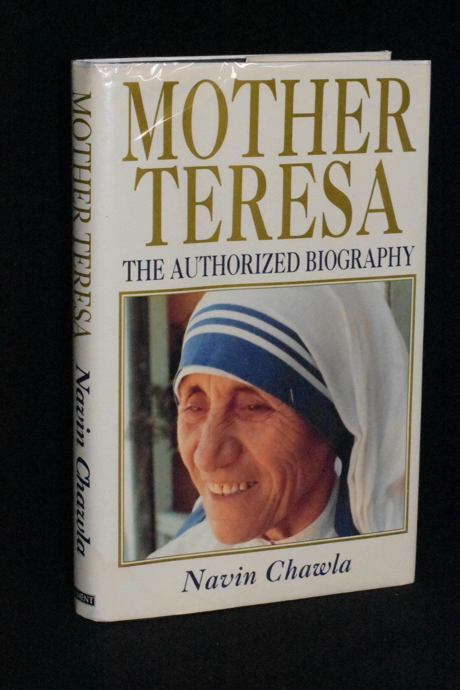 Mother Teresa The Authorized Biography De Navin Chawla Very Good Hardcover 1992 1st Edition