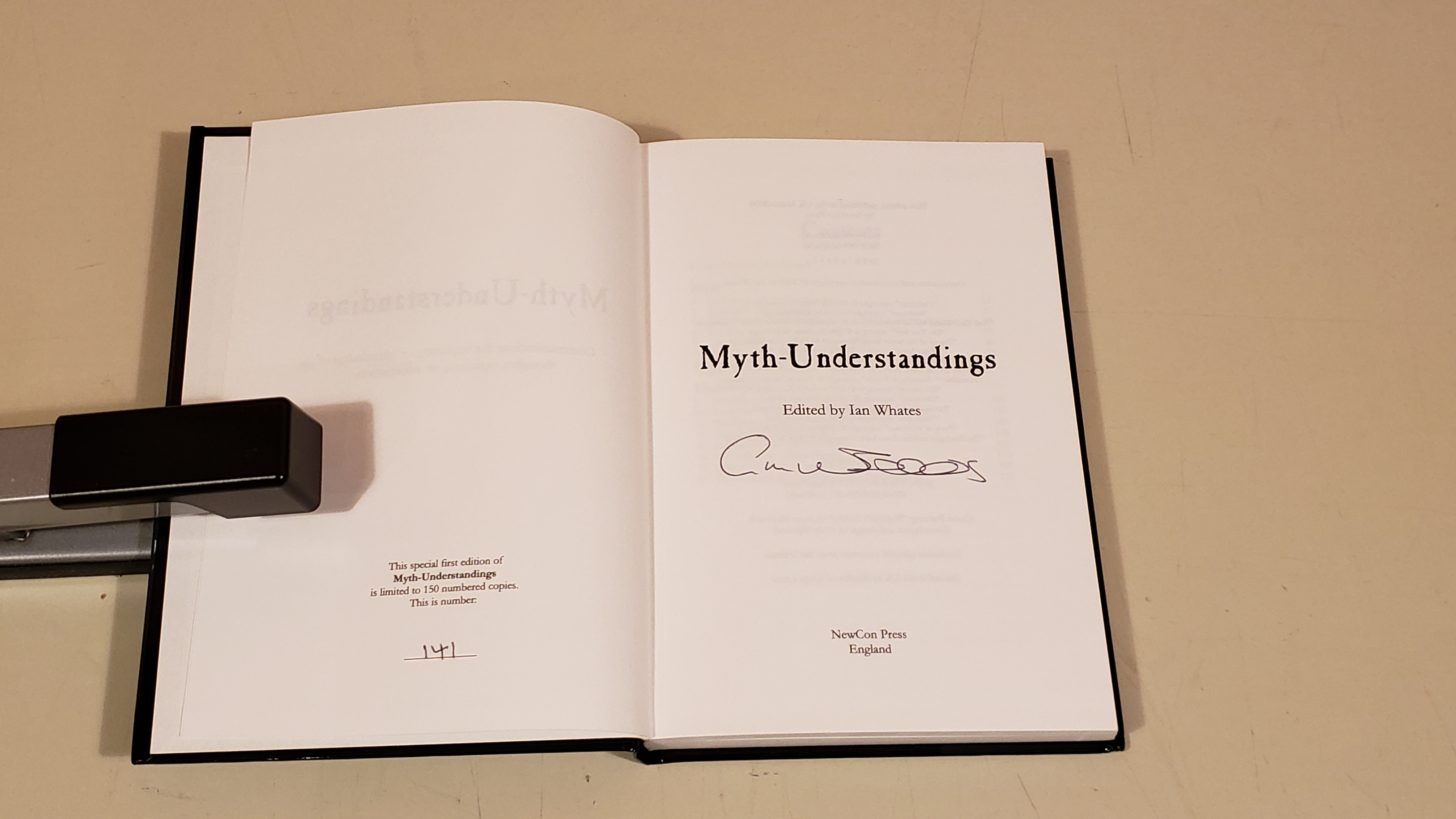 Myth-Understandings: Signed by Cadigan, Pat; Constantine, Storm; Jones ...