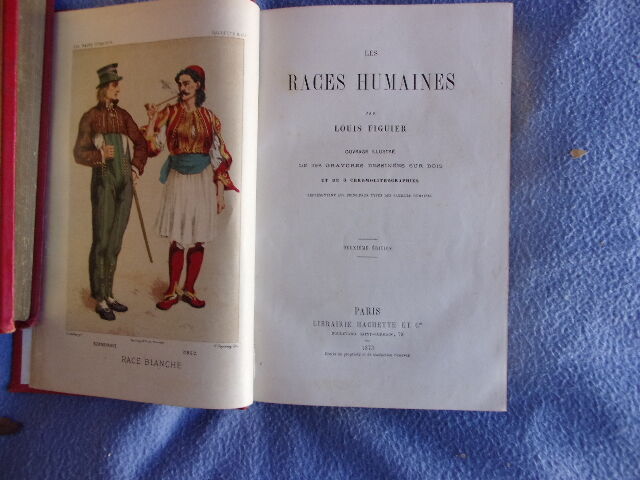 Les races humaines by Figuier: (1873) | arobase livres