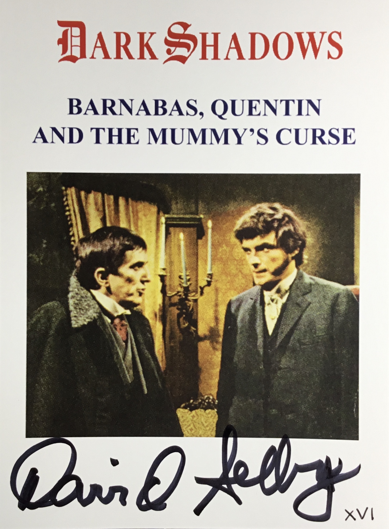 BARNABAS, QUENTIN and the MUMMY'S CURSE (DARK SHADOWS # 16) Signed ...