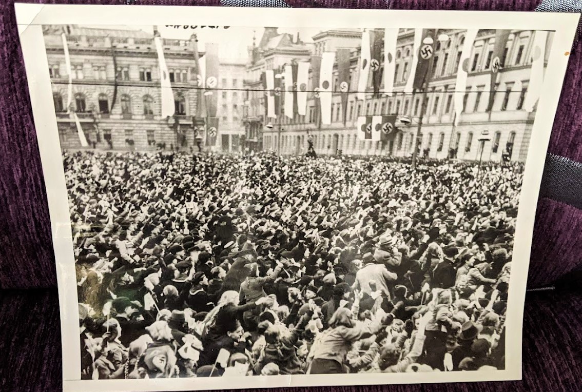 1941 WWII Press Photo German Salutes Adolf Hitler, Yosuke Matsuoka ...