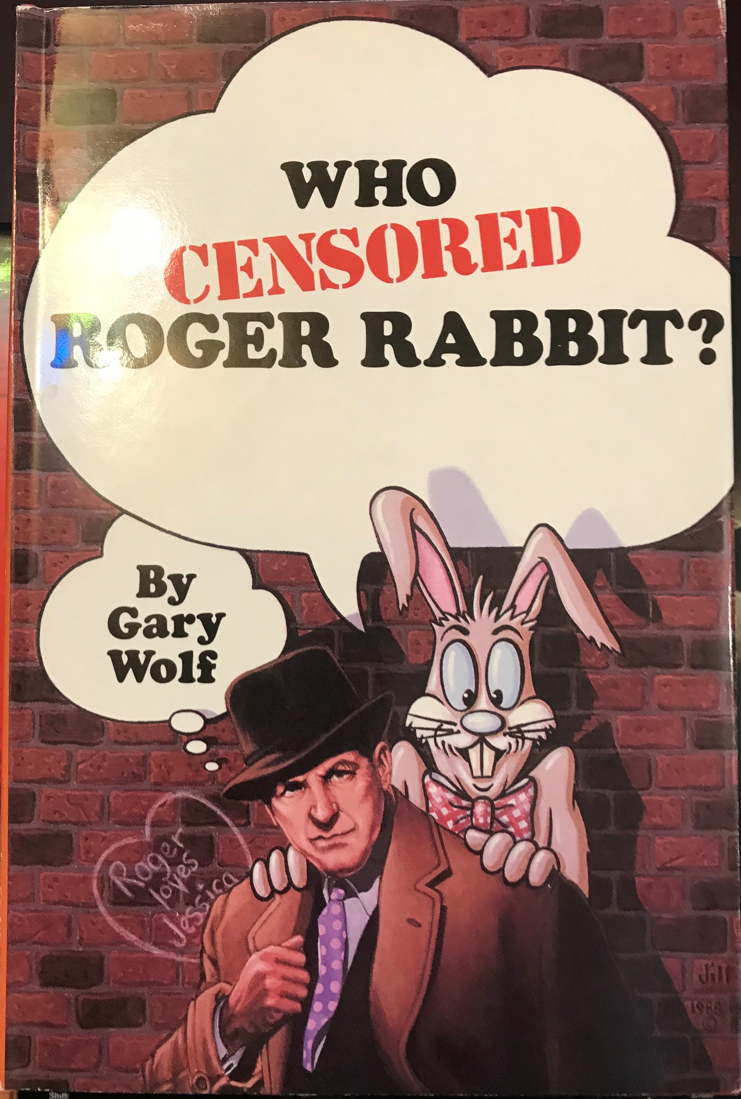 WHO CENSORED ROGER RABIT Wolf, Gary | Barnebys