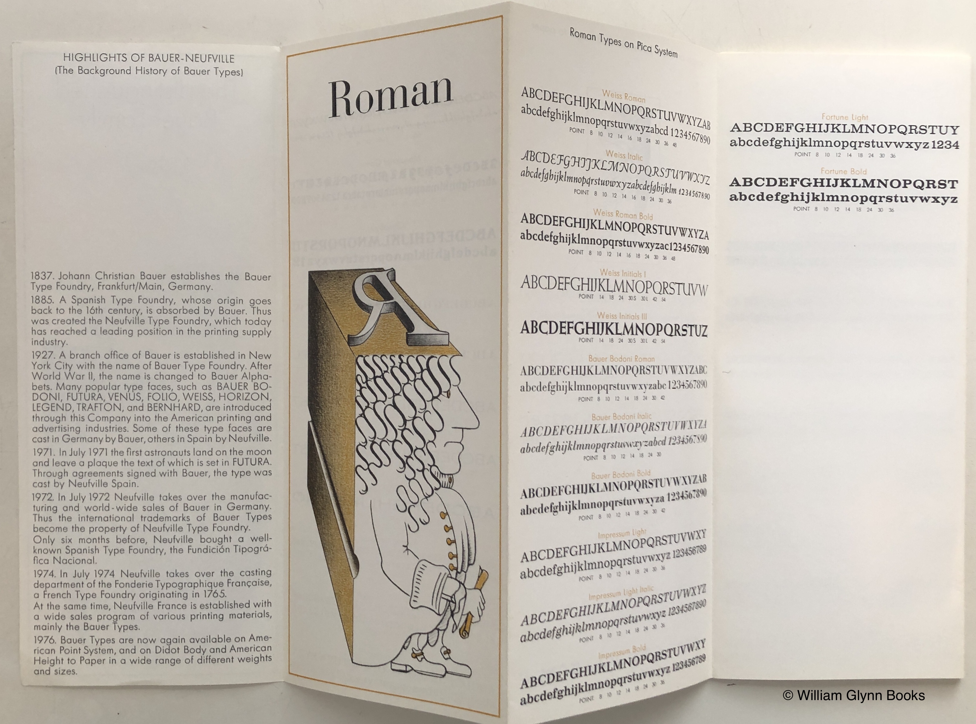 The Distinguished Bauer Family: Very Good Folded Card (1976) First ...