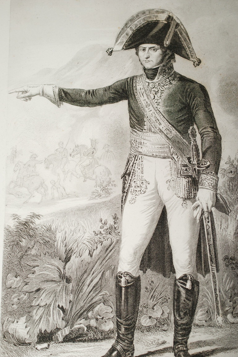 GENERAL LECLERC ARMEE SAINT DOMINGUE NAPOLEON GRAVURE 1838 VERSAILLES ...