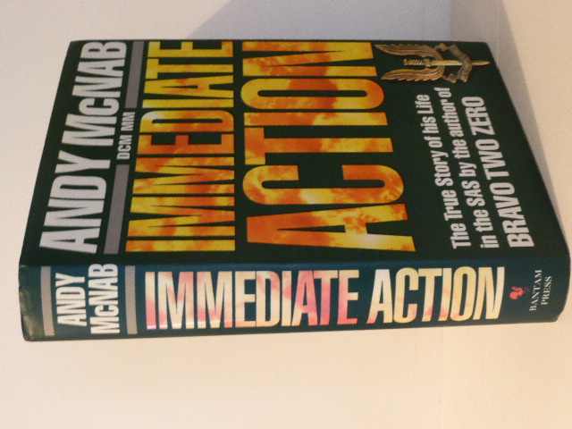 Immediate Action by McNab, Andy: Very Good Cloth (1995) First Edition ...