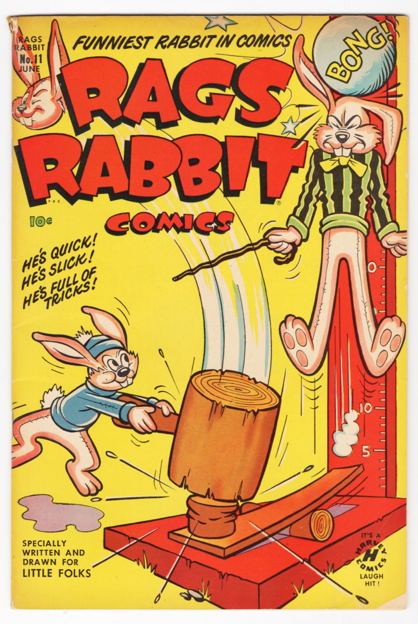 Rags Rabbit Comics No. 11 von Various Authors: Stapled wraps (1951 ...