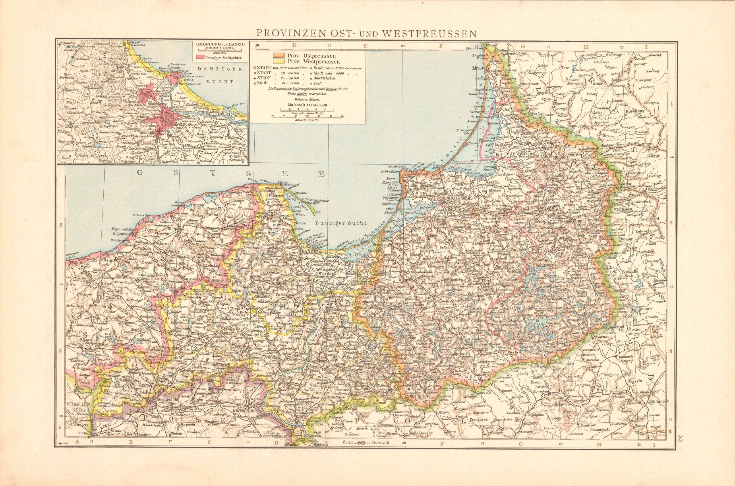 Provinzen Ost- Und Westpreussen (Provinces of East and West Pussia) by ...