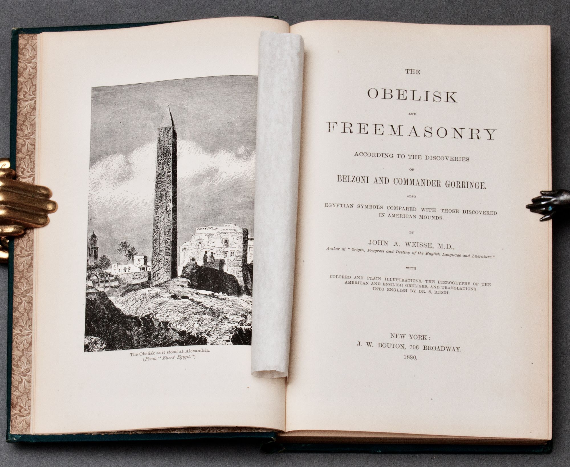 Masonry] [Cleopatra's Needle] [Central Park Obelisk] The Obelisk and ...