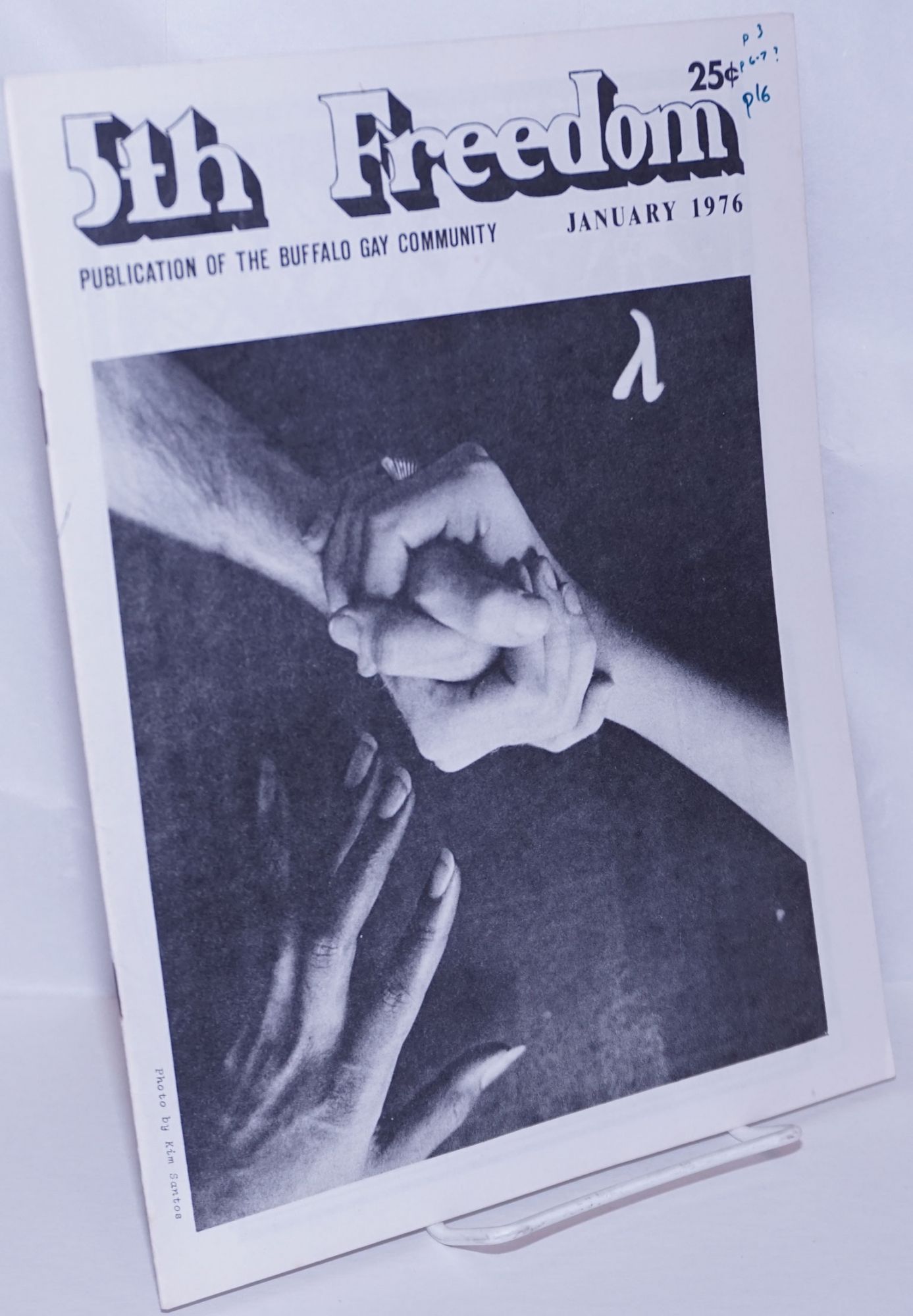 The Fifth Freedom [aka 5th freedom]: publication of the Buffalo Gay ...