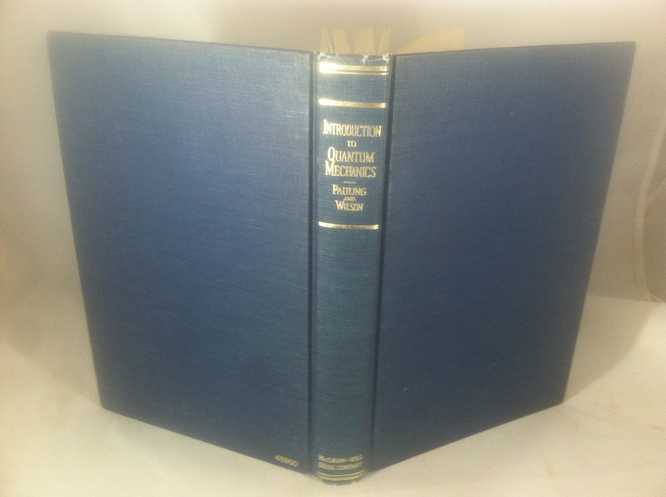 Introduction to Quantum Physics by Linus Pauling and E. Bright Wilson ...