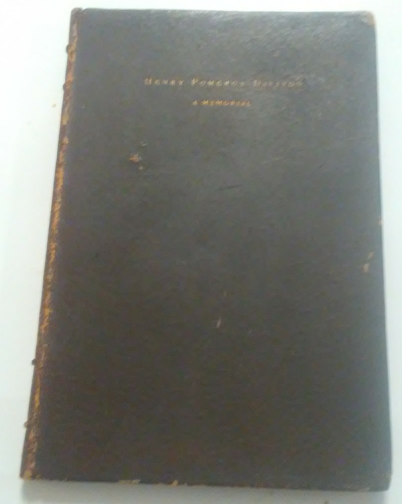 Henry Pomeroy Davison. A Memorial. (1922) by Anon: Fine Hardcover (1922 ...