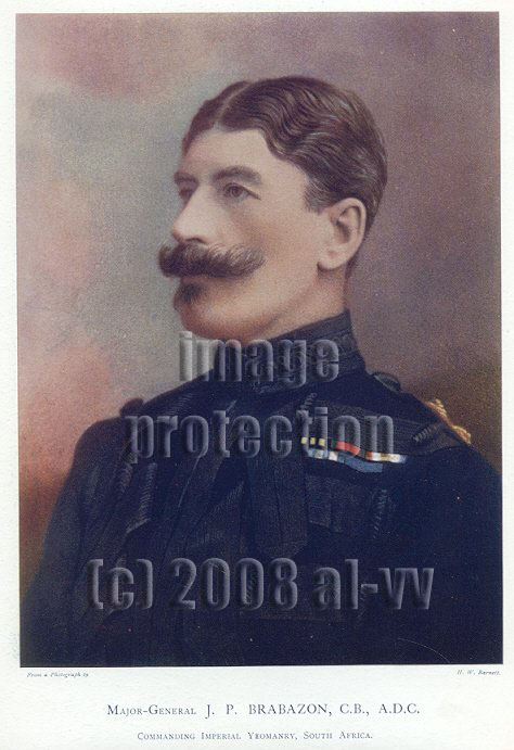 MAJOR-GENERAL JOHN PALMER BRABAZON,Antique Portrait: Art / Print ...