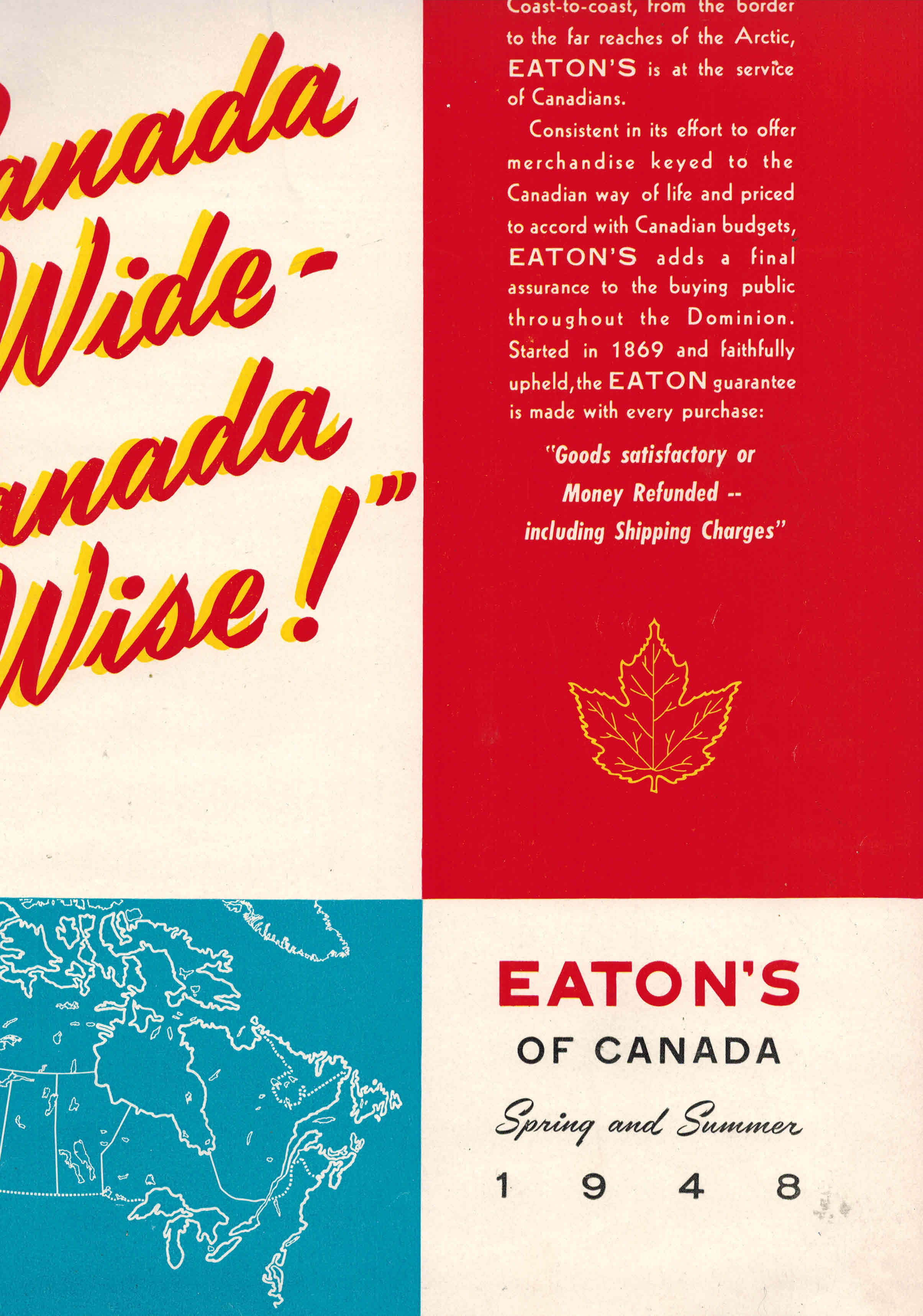 T. Eaton Co. - Eaton's Spring and Summer 1948 Mail Order Catalogue ...